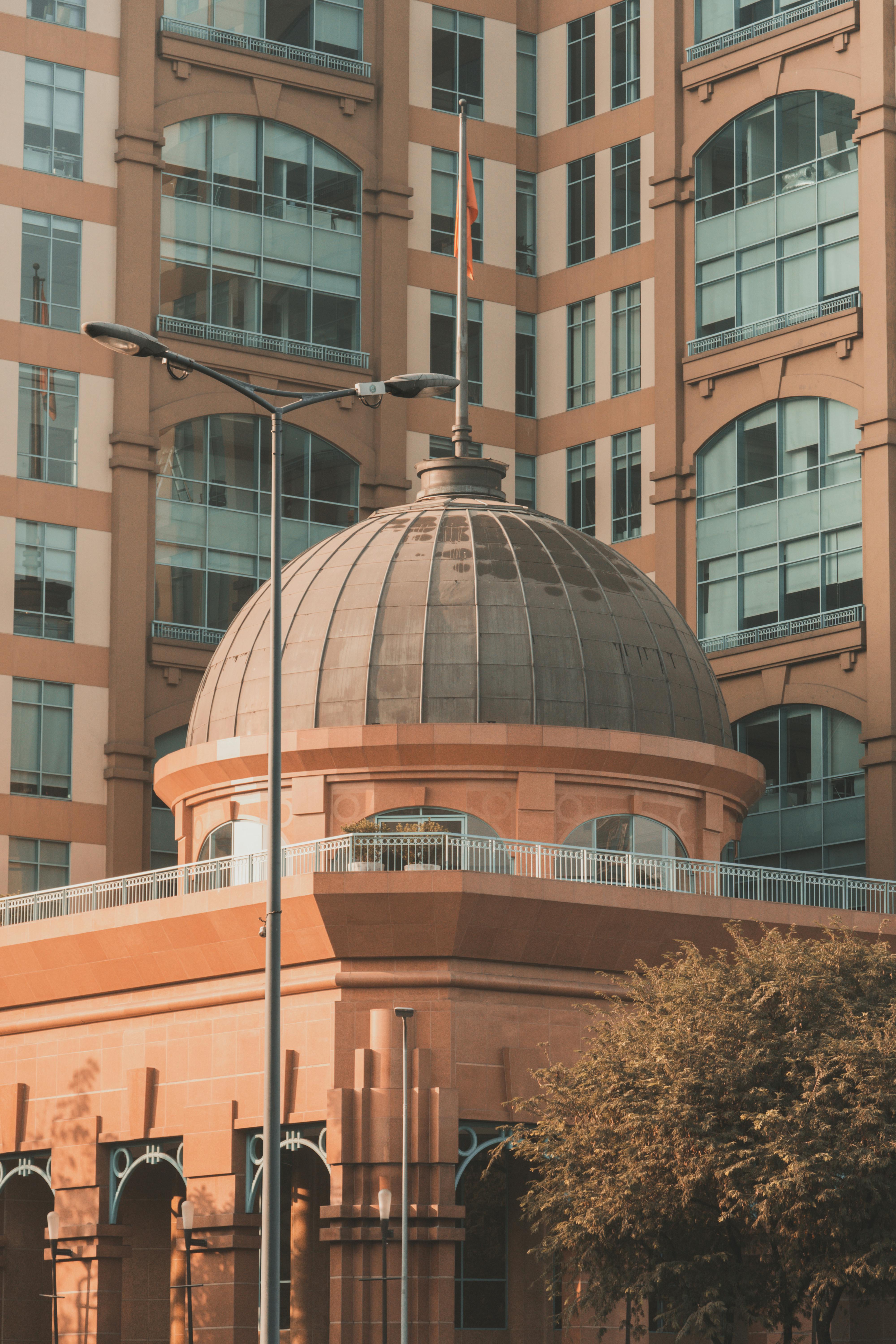 Pink Concrete Building · Free Stock Photo