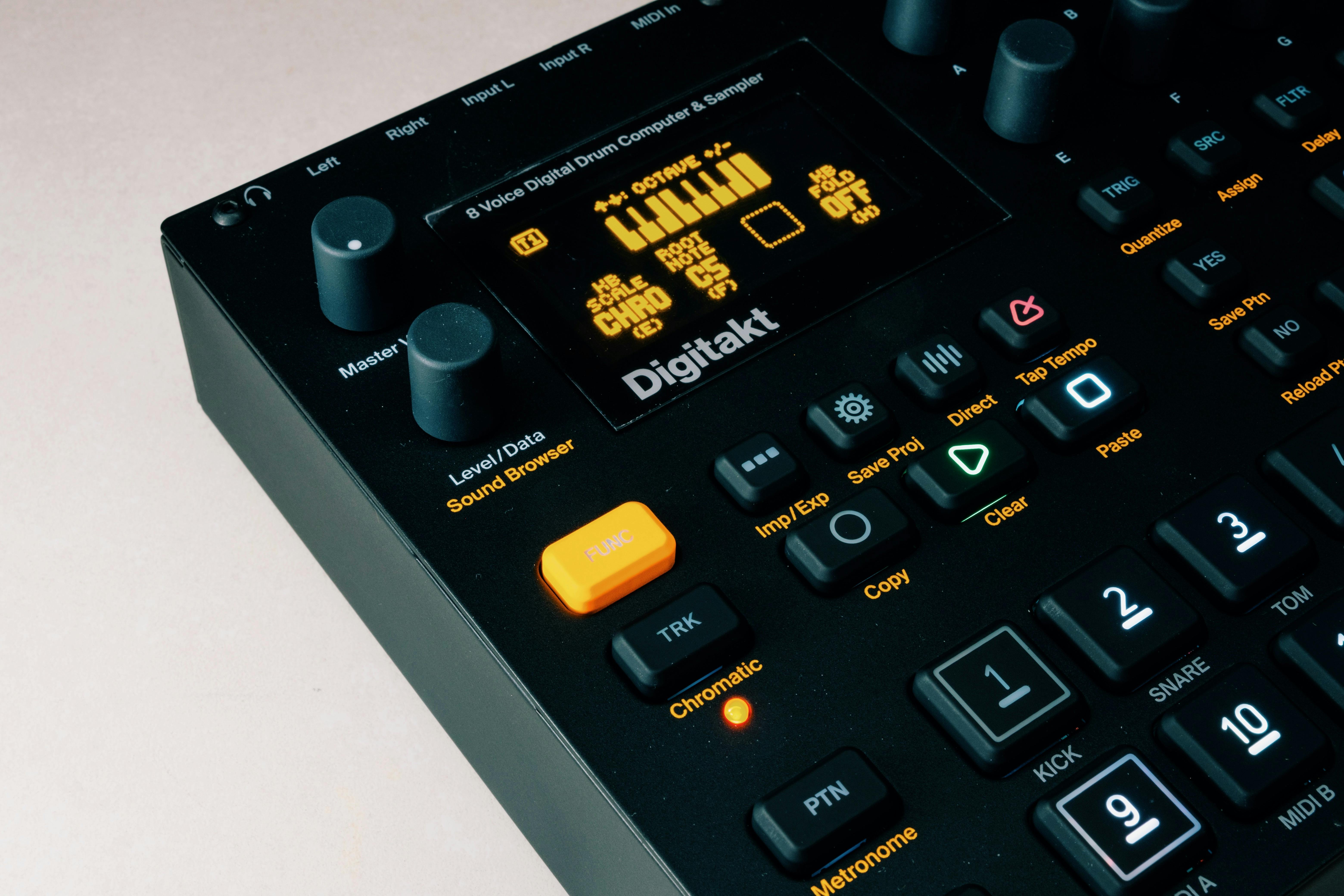 Black Digitakt Device · Free Stock Photo