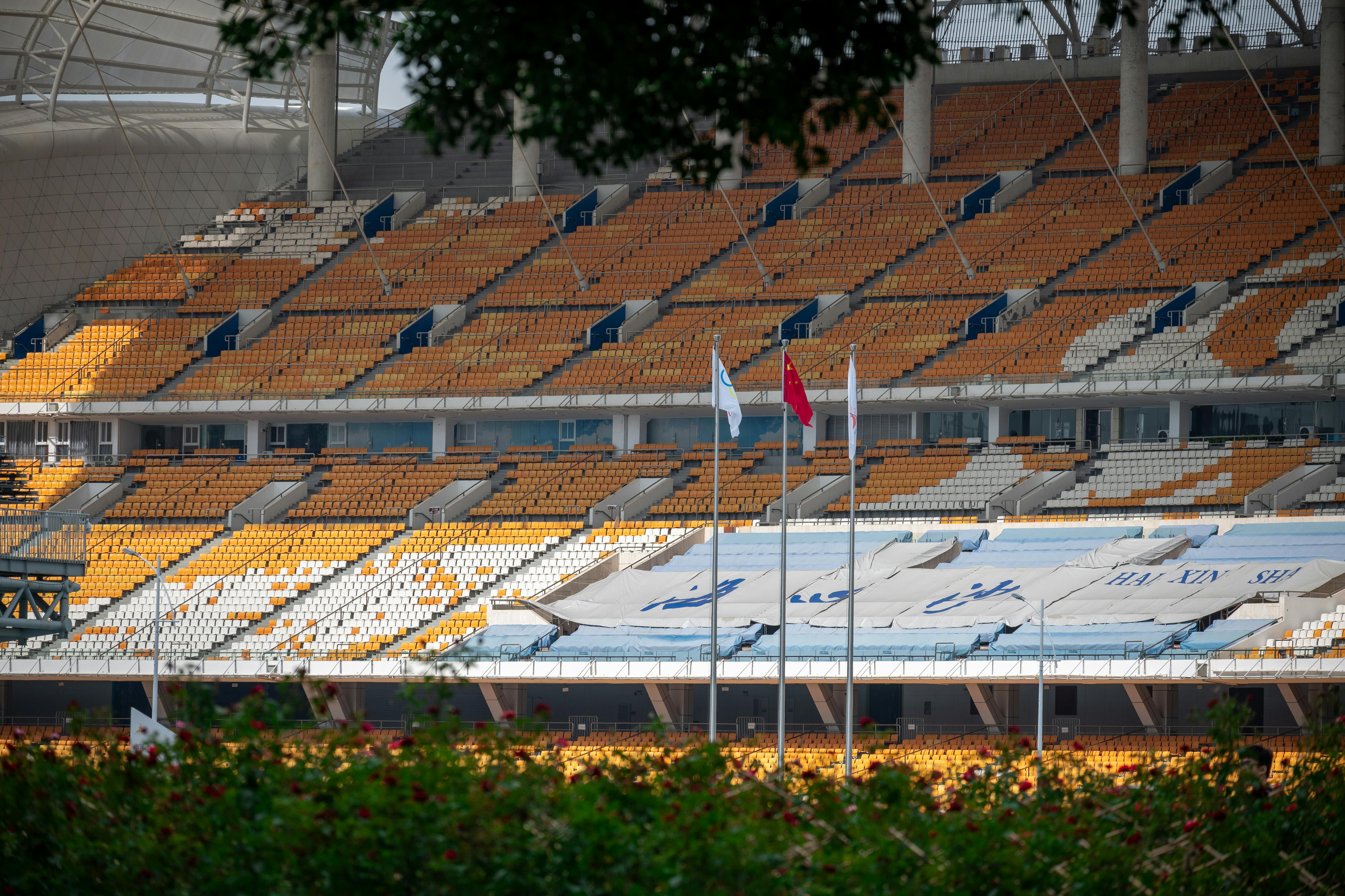 Empty Stand on Stadium · Free Stock Photo