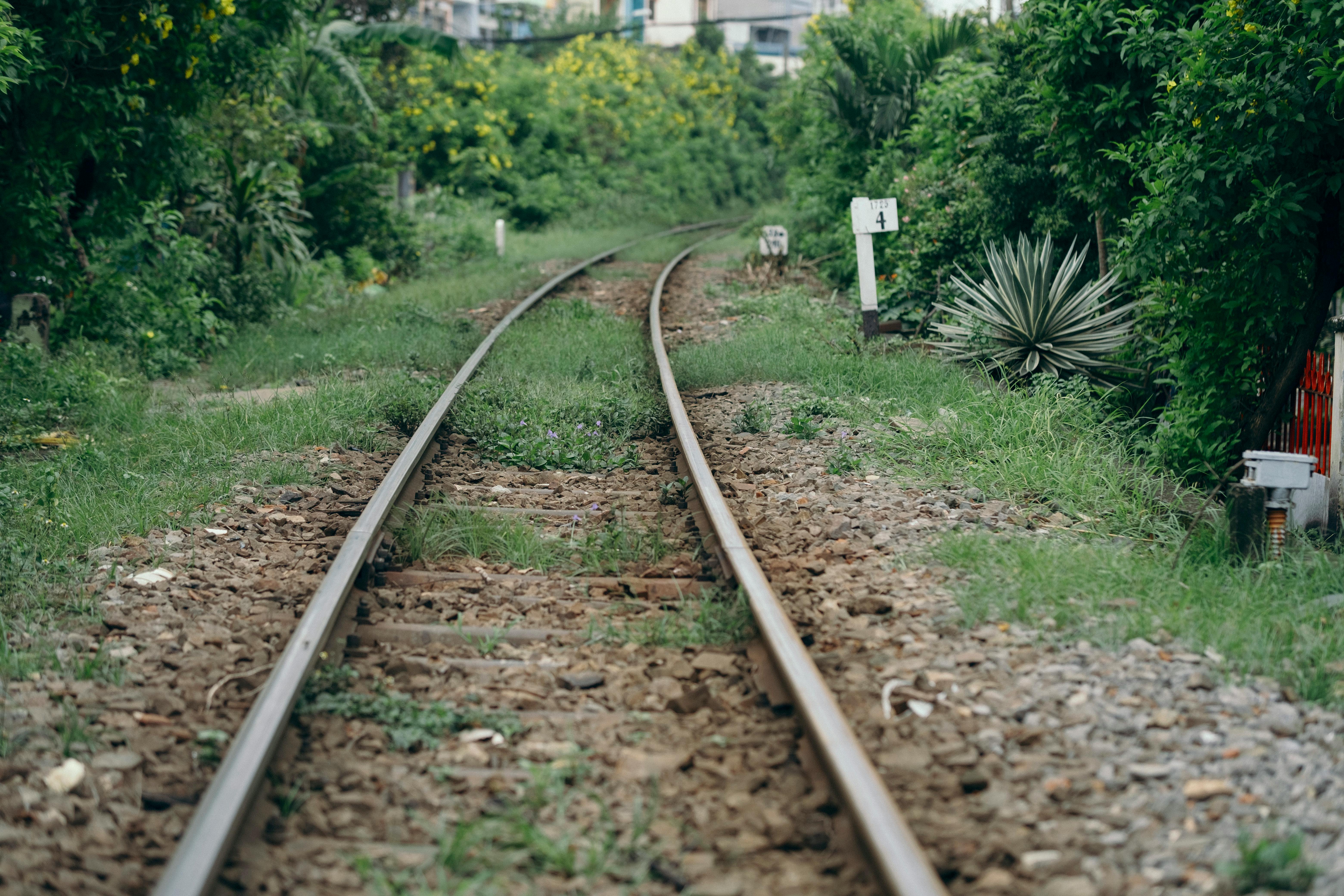 Abandoned Railway Track · Free Stock Photo