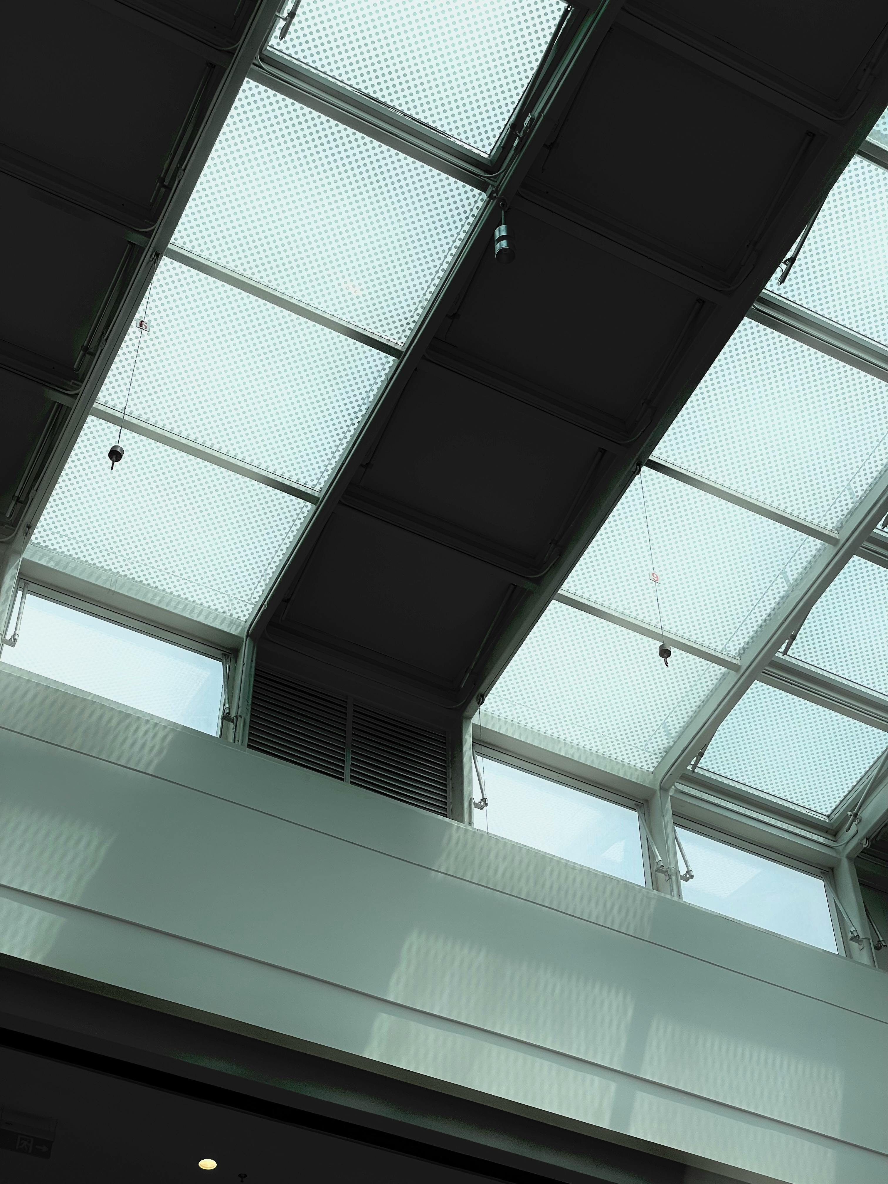 Windows on Ceiling · Free Stock Photo