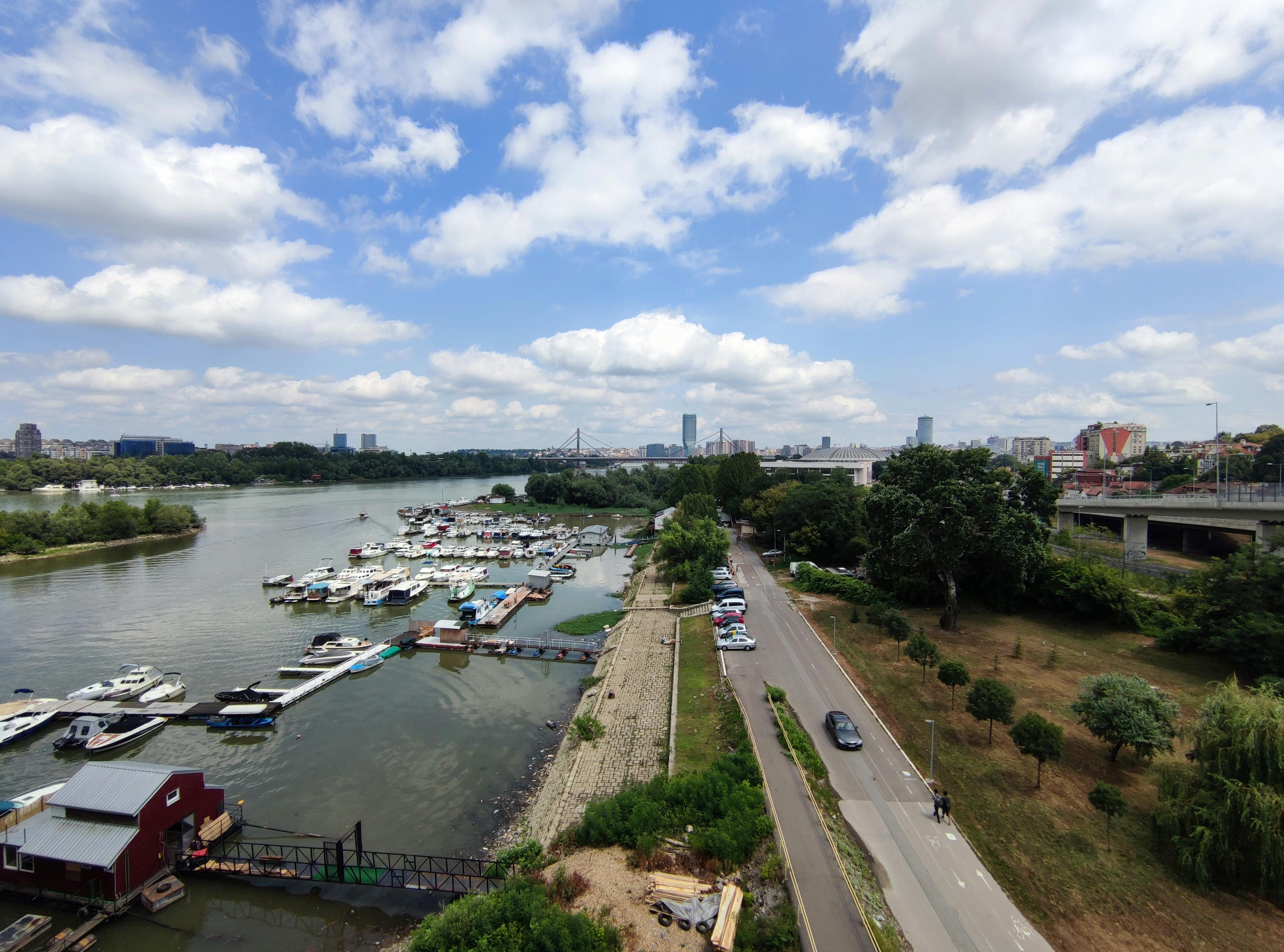 River Harbor in Belgrade · Free Stock Photo