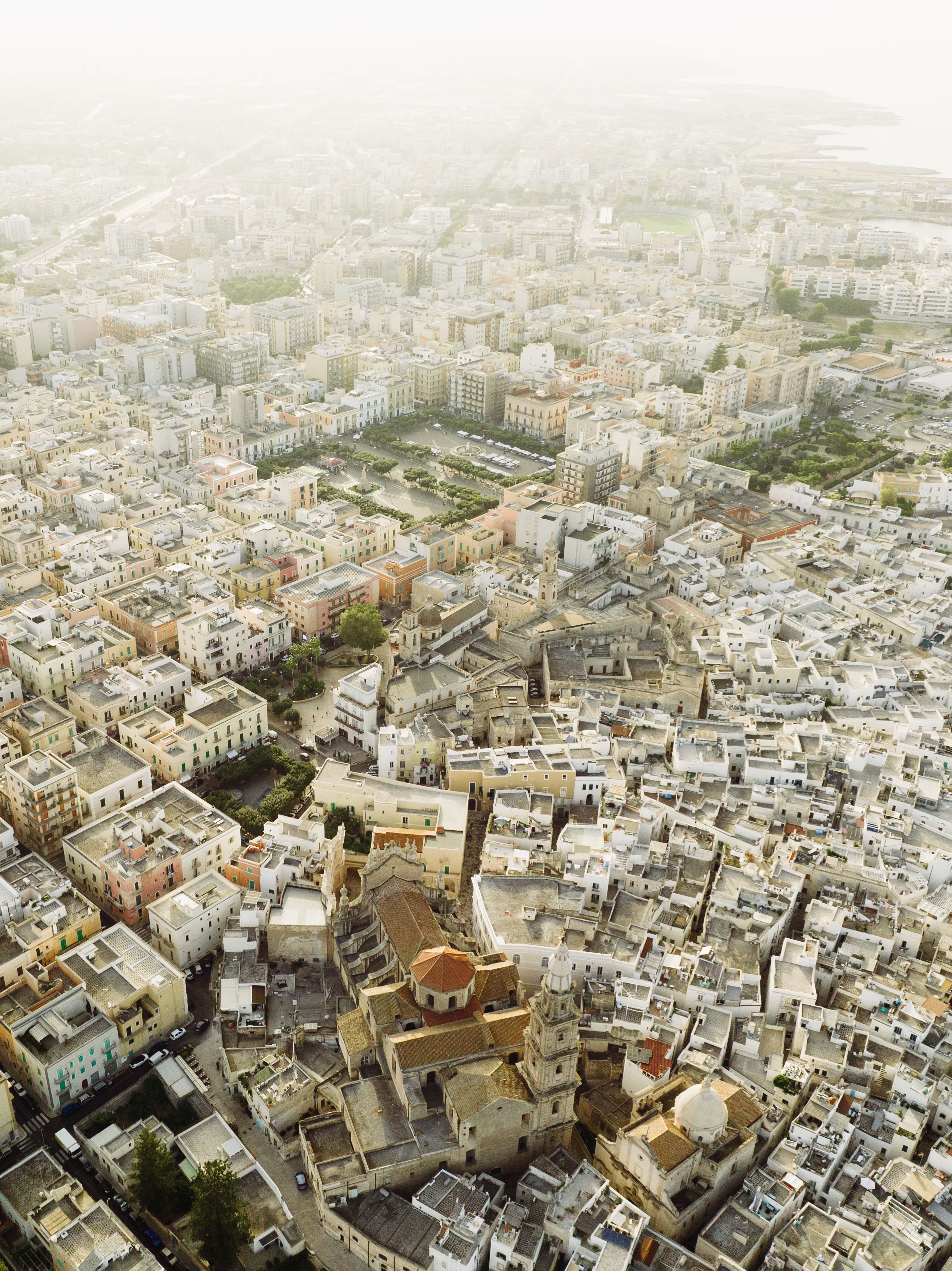 Drone Shot of City · Free Stock Photo