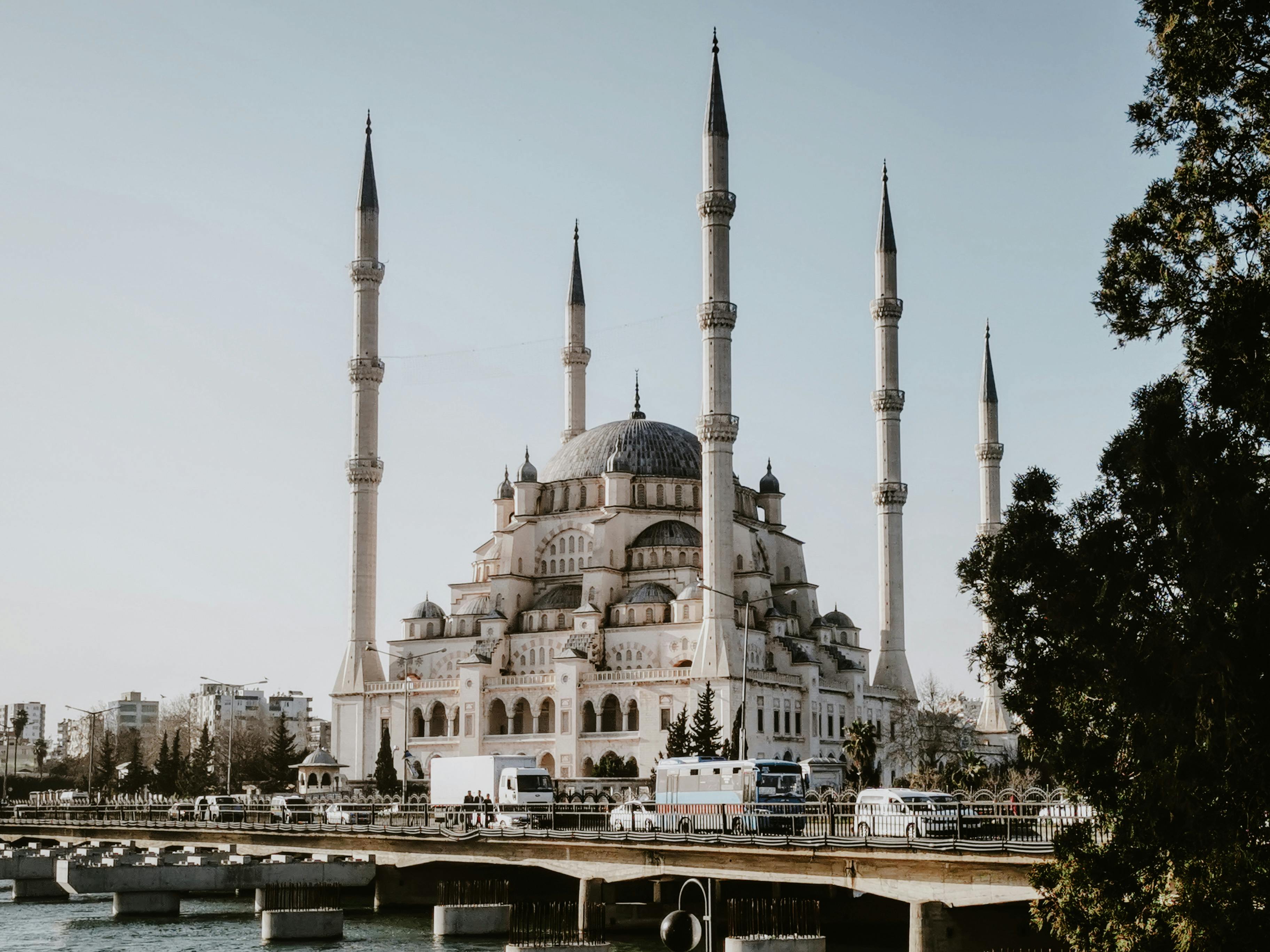 Sabanci Merkez Mosque in Adana · Free Stock Photo
