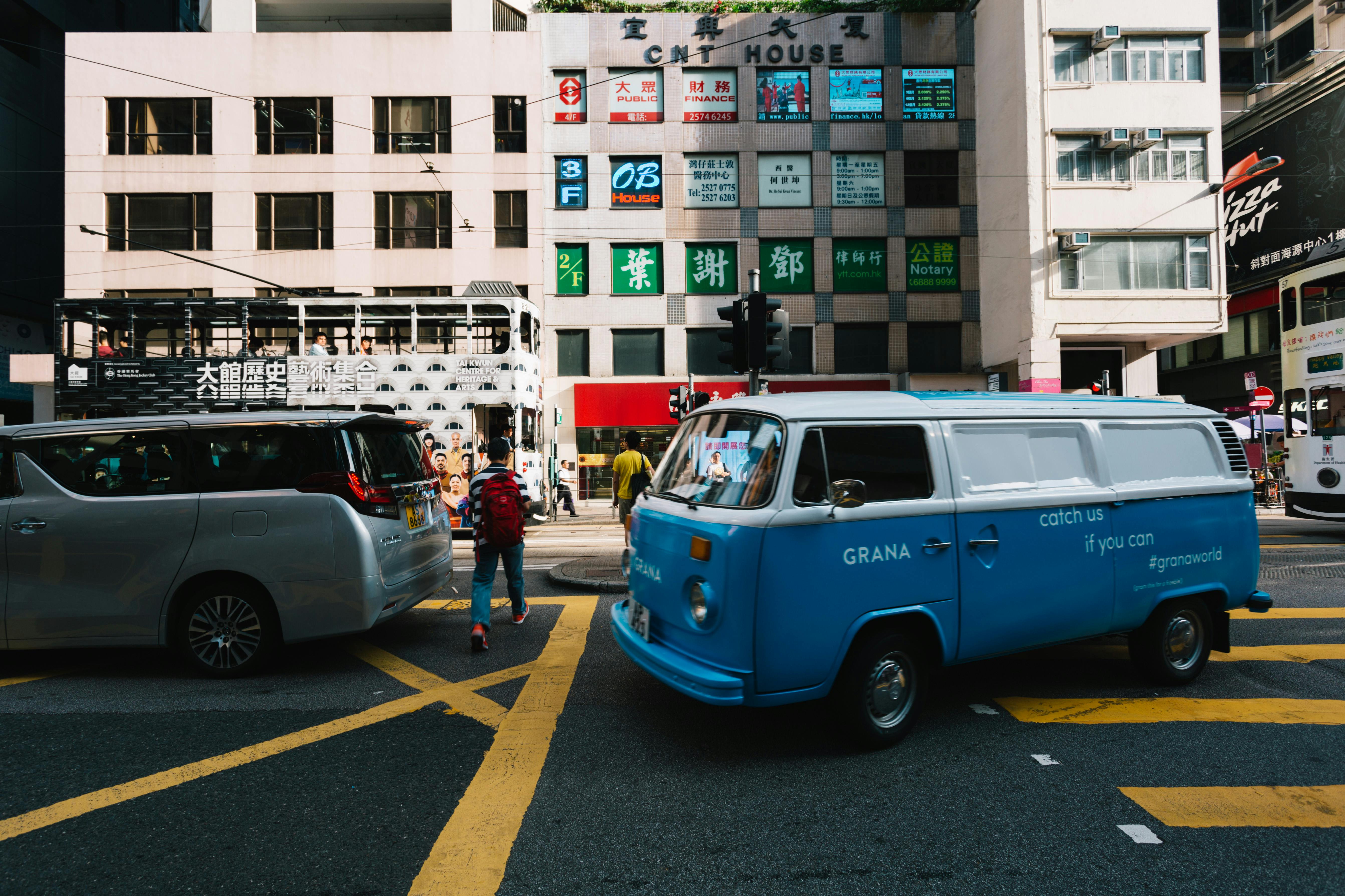 Classic Cabover Minivan · Free Stock Photo