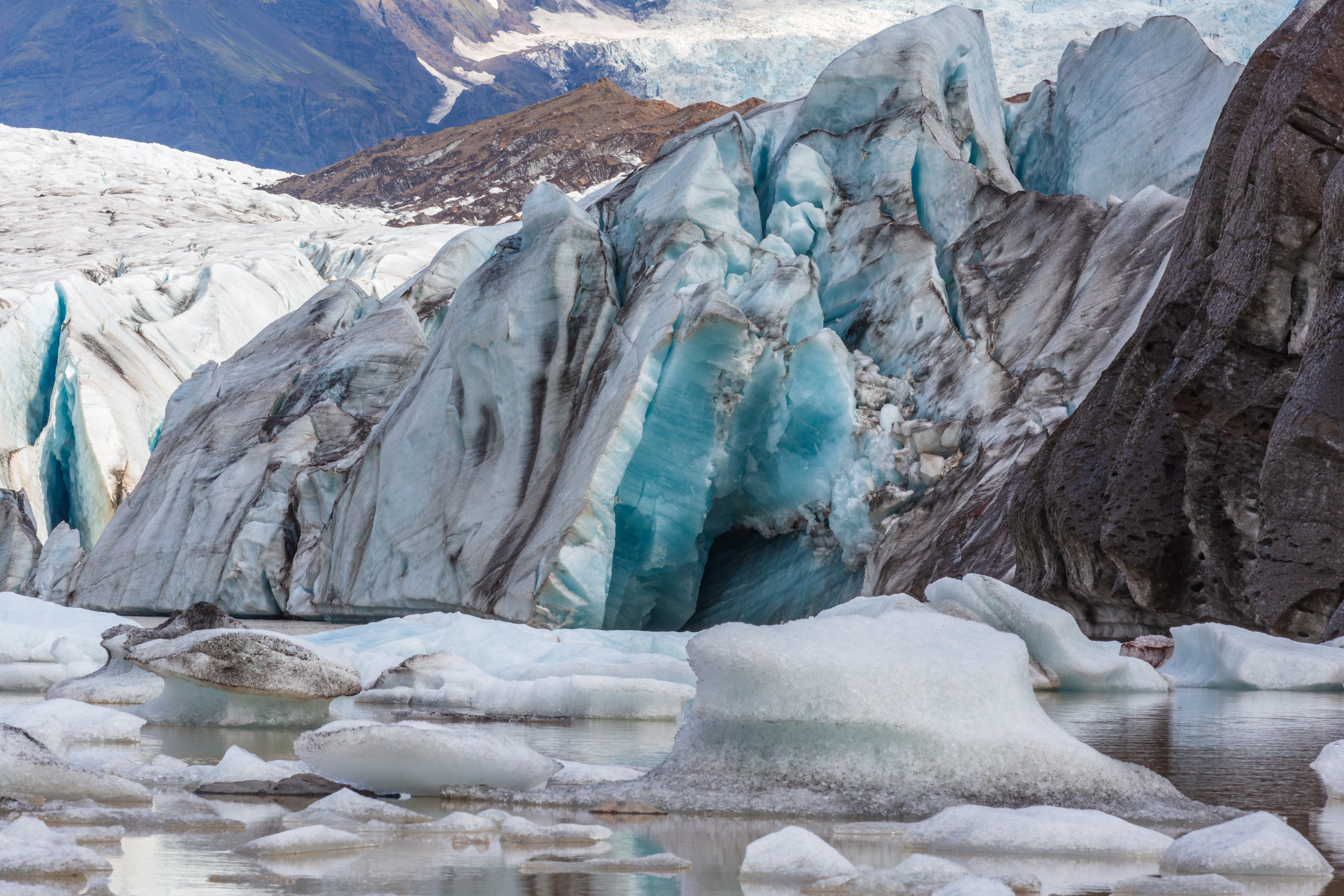 Blue Glacier on Iceland · Free Stock Photo