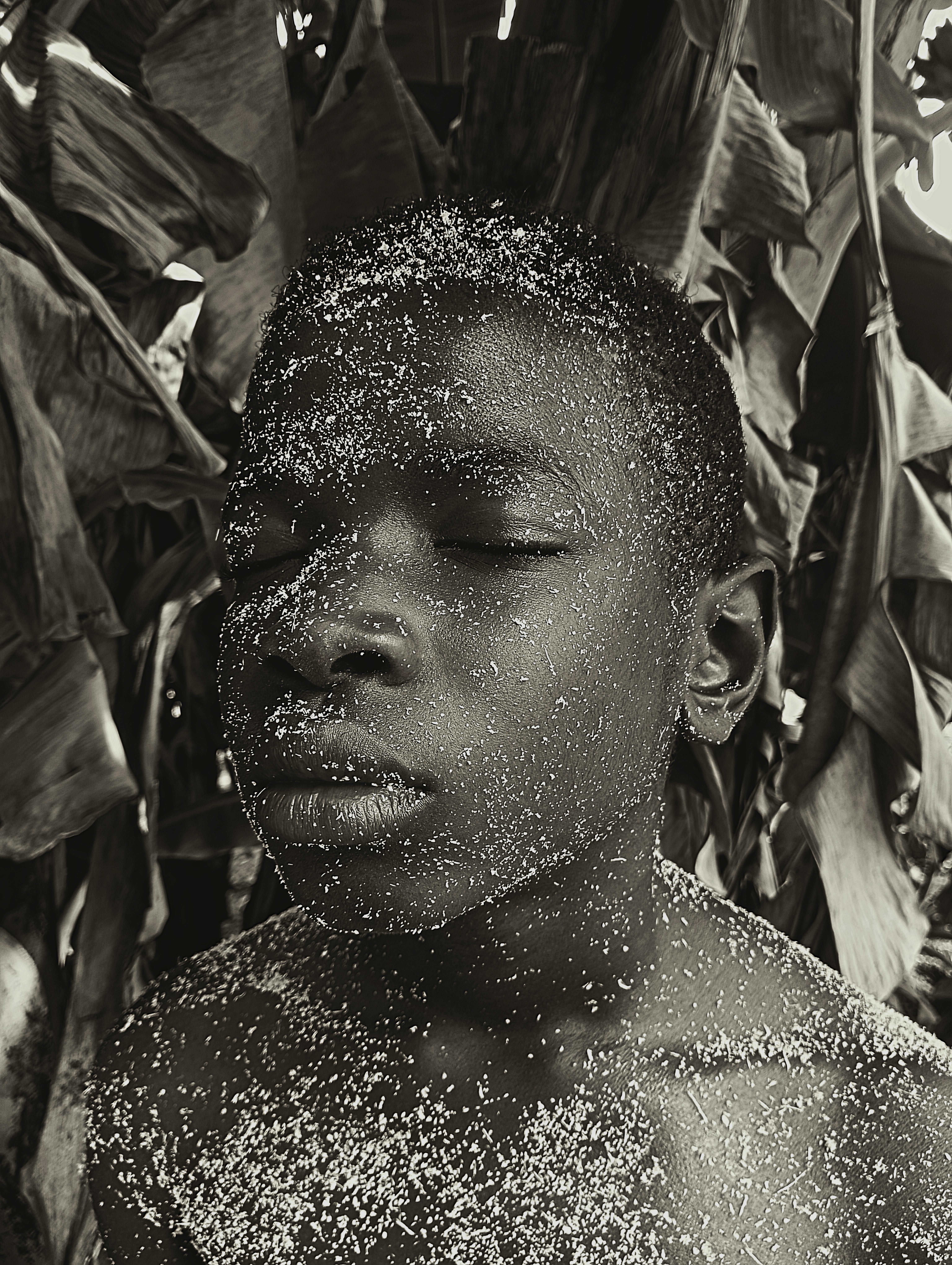 Powder on Boy Face · Free Stock Photo