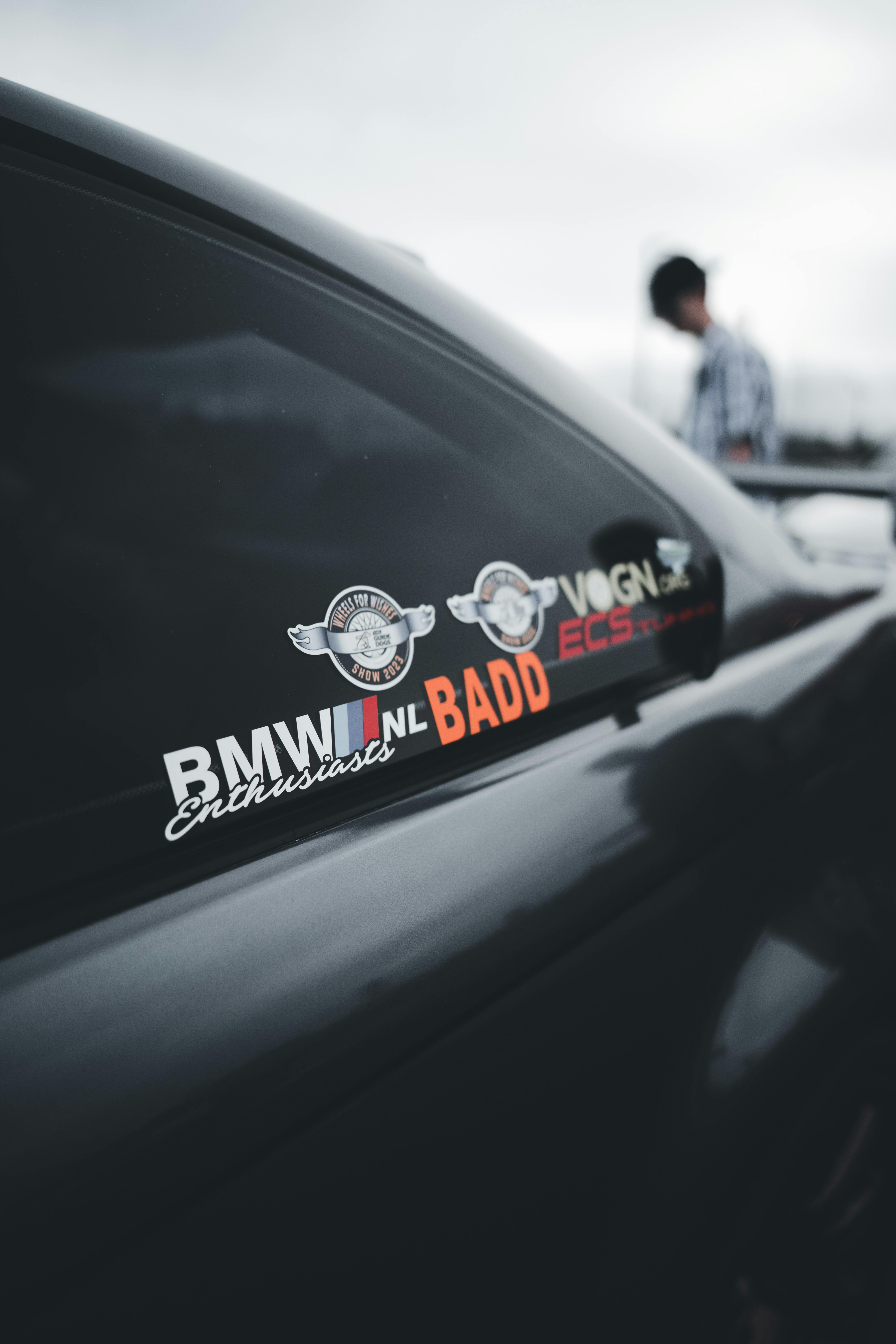 Bmw dad sticker · Free Stock Photo