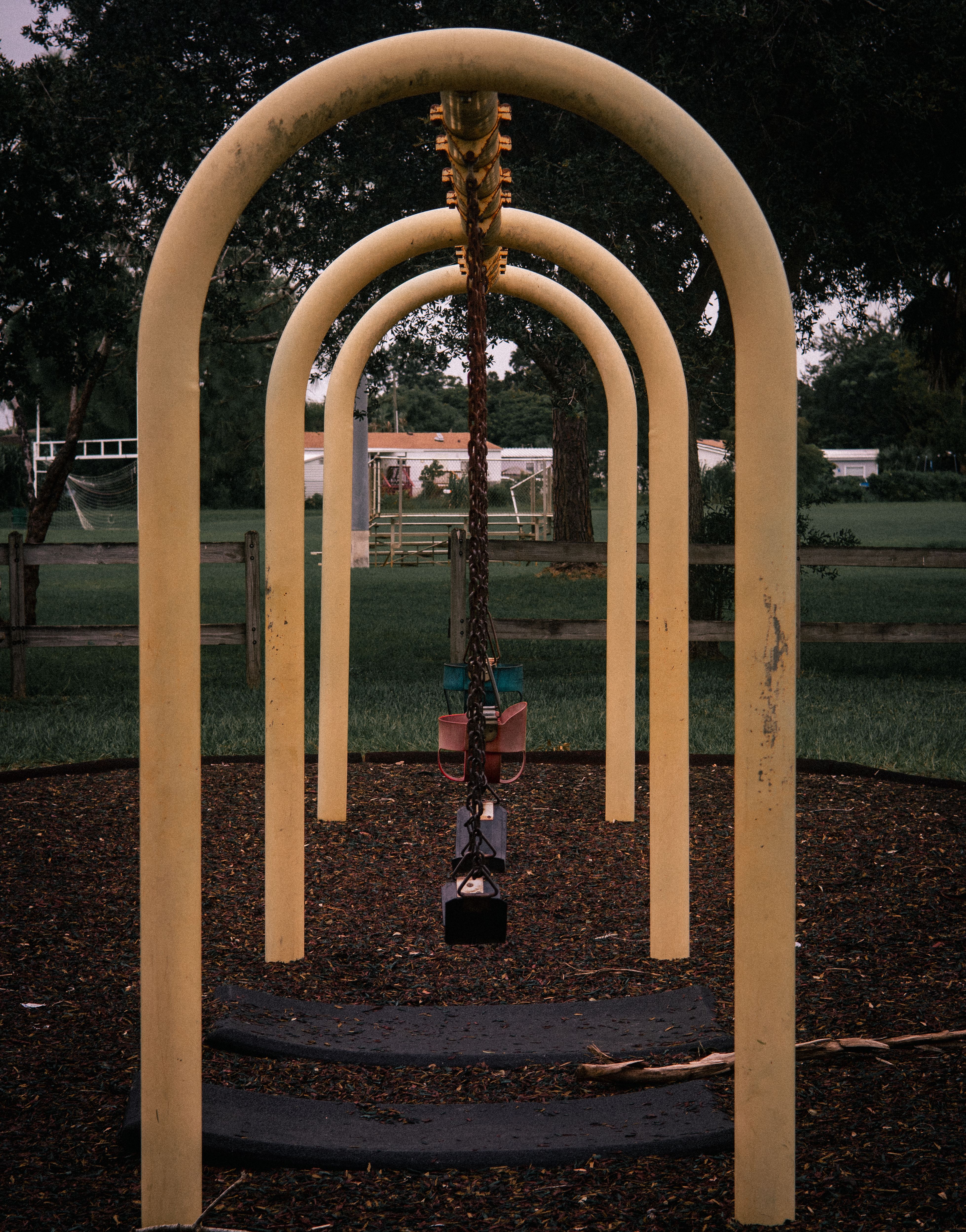 Swings in Park · Free Stock Photo