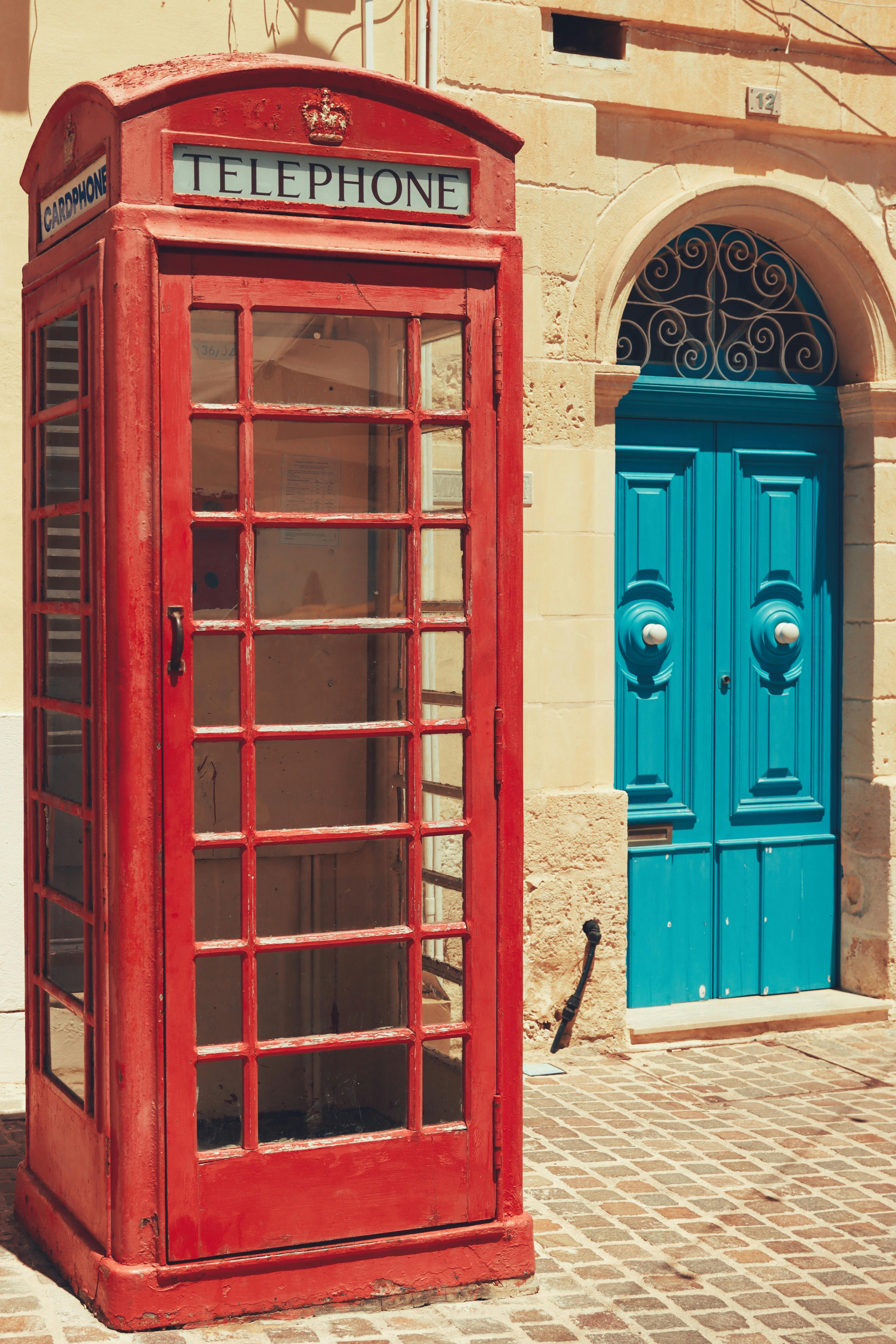 Red Telephone Booth · Free Stock Photo