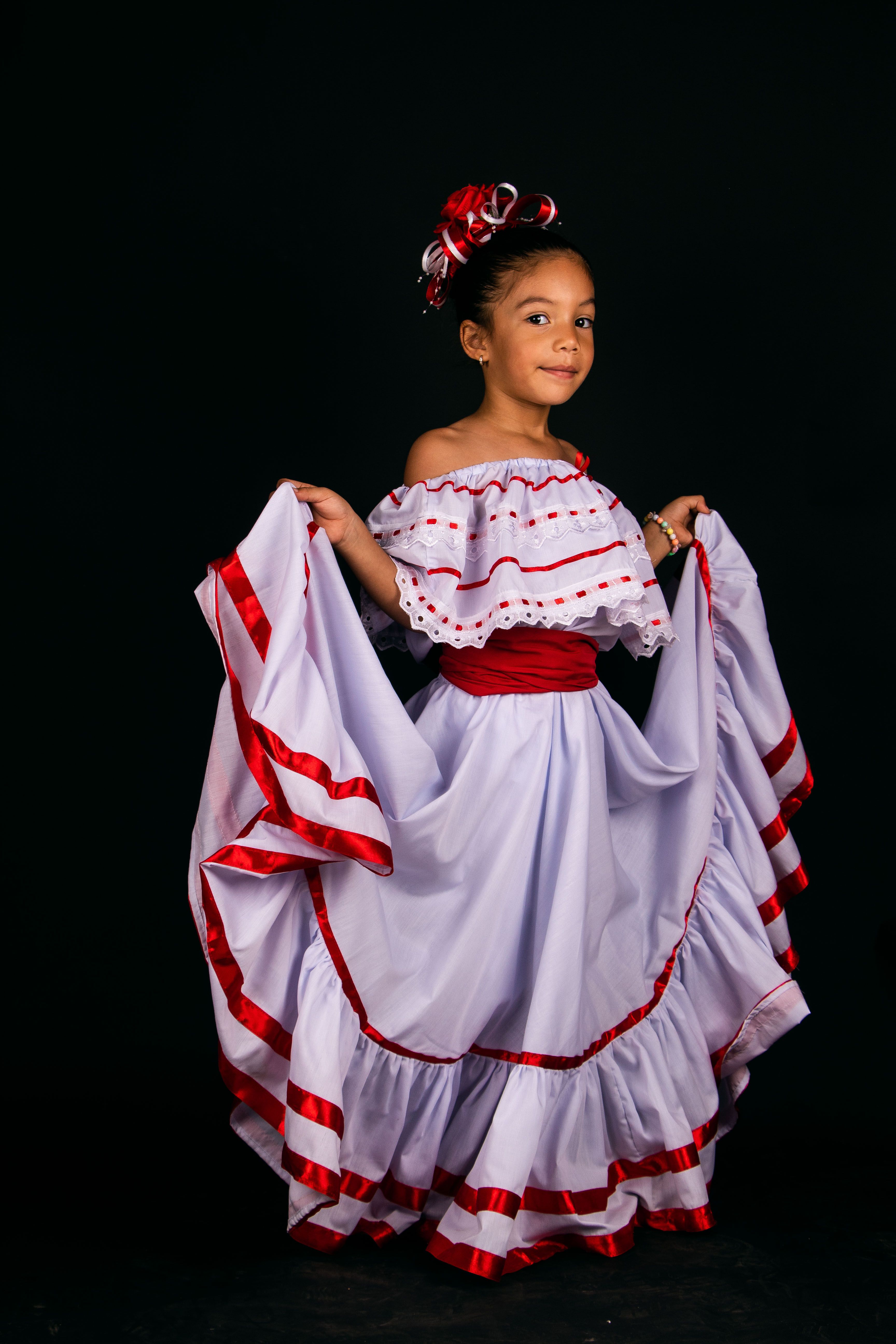 Girl in a Traditional Clothing · Free Stock Photo