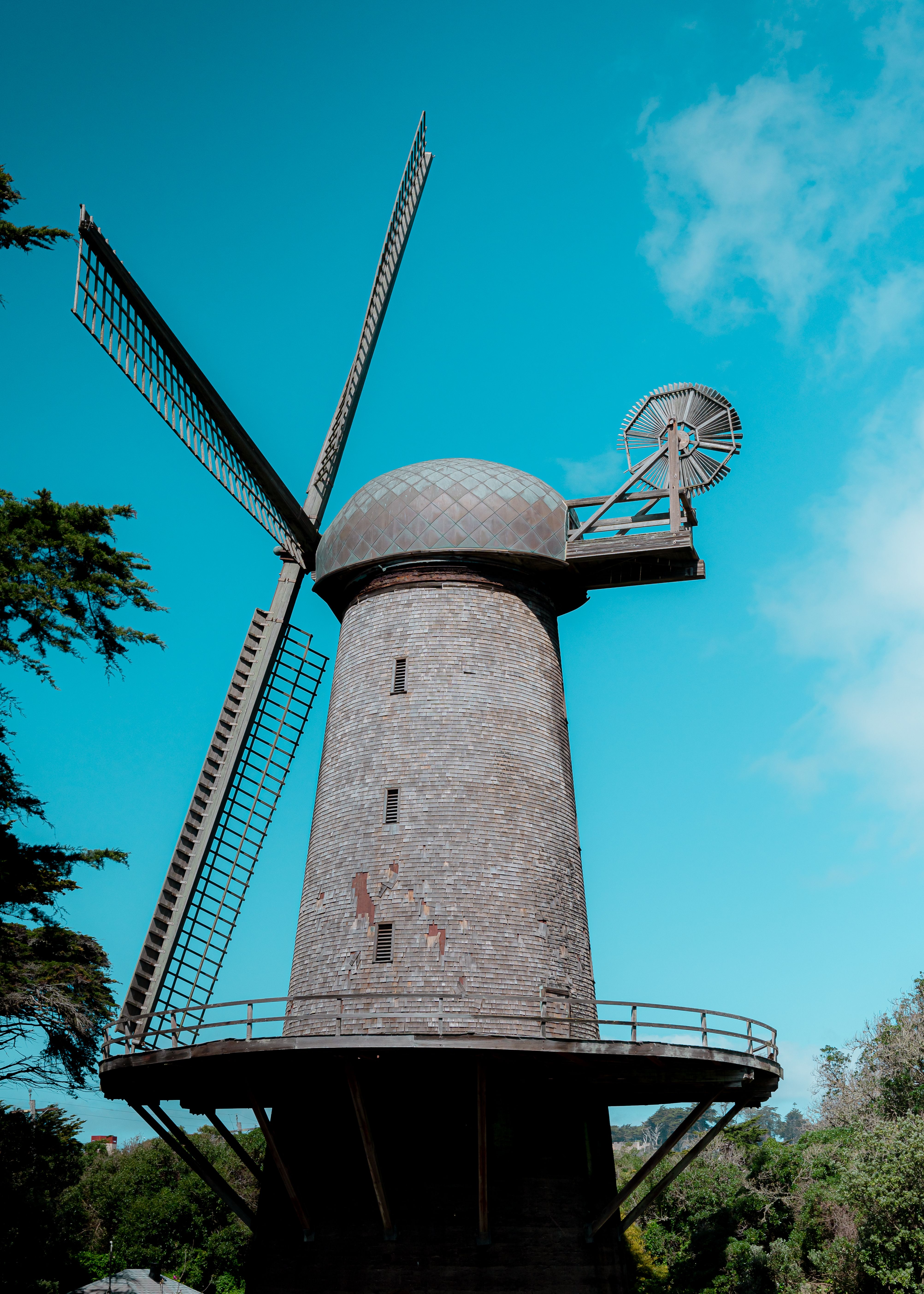 Dutch Windmill Golden Gate Park Outer Richmond Photos, Download The ...