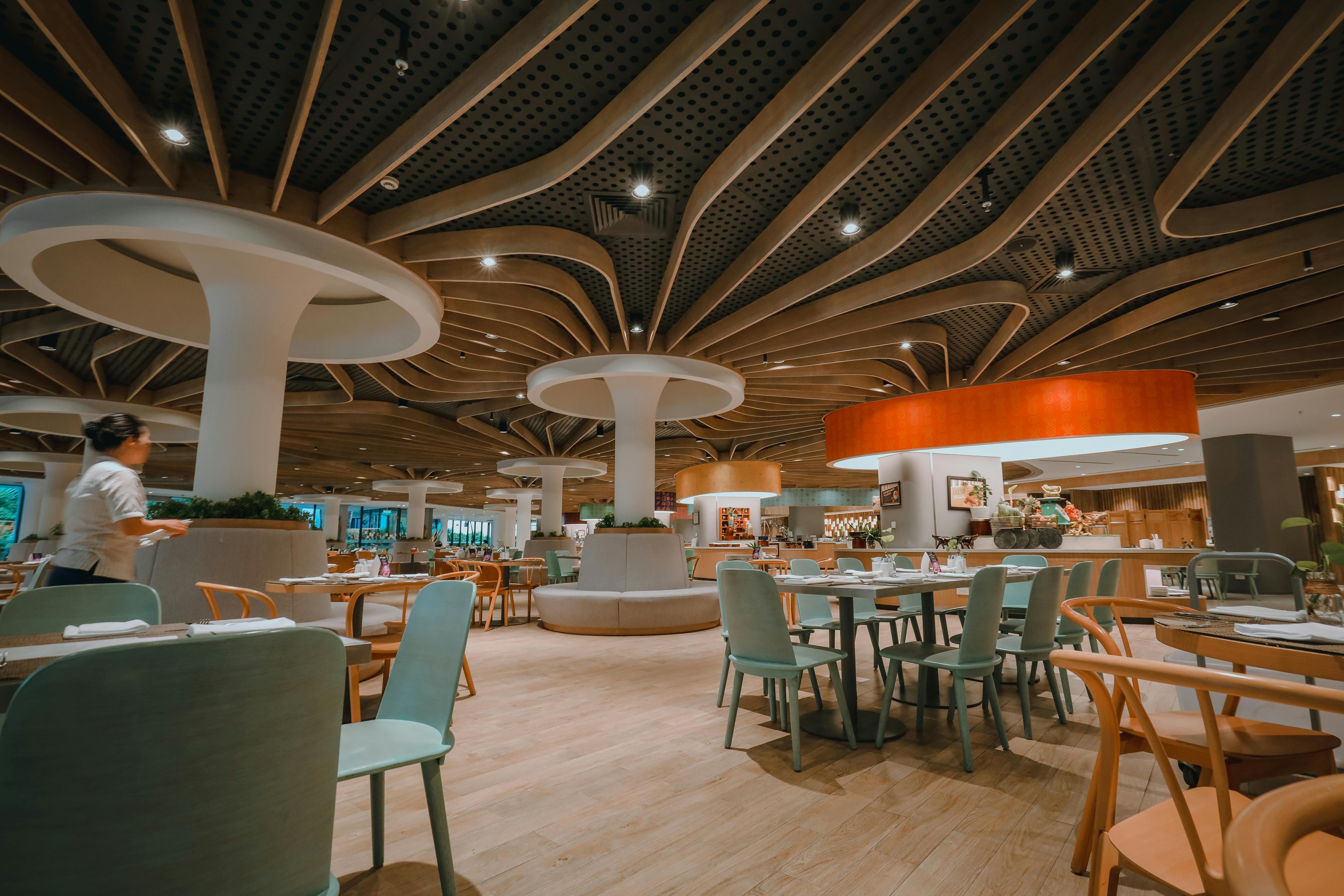 Free stock photo of architecture, café, cafeteria, ceiling, chair ...