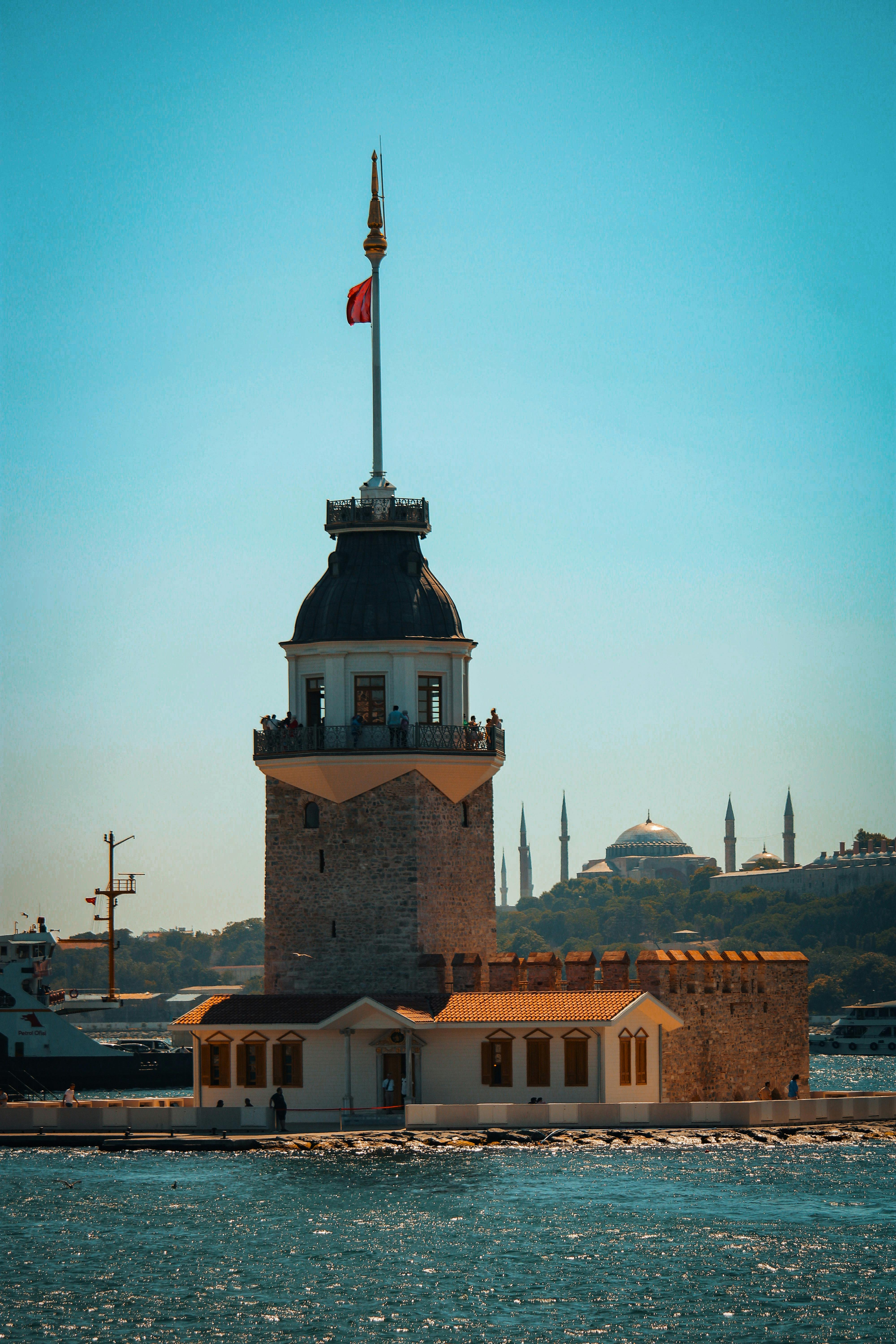 Photo of the Maidens Tower in Istanbul, Turkey · Free Stock Photo