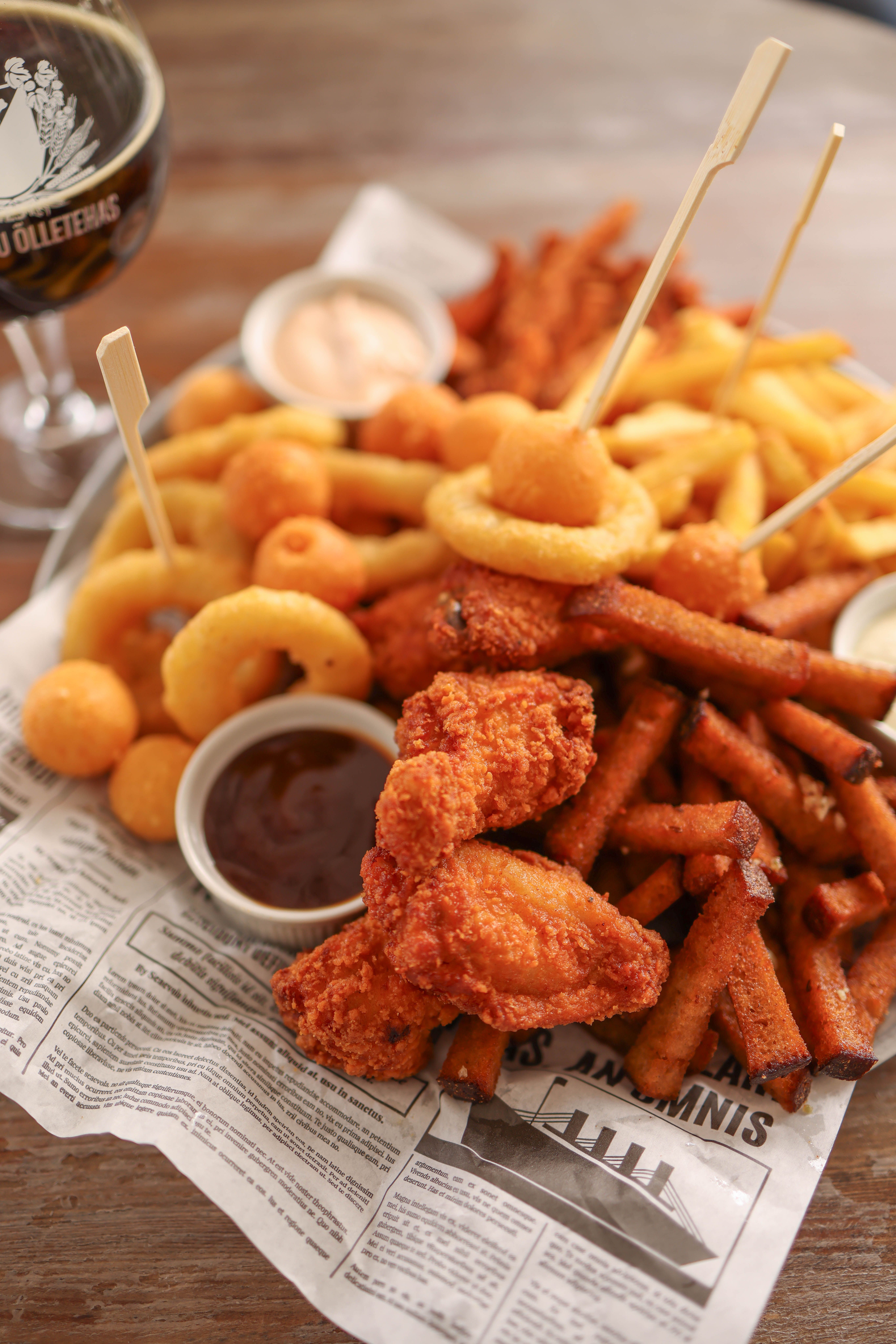 Meat and Fries · Free Stock Photo