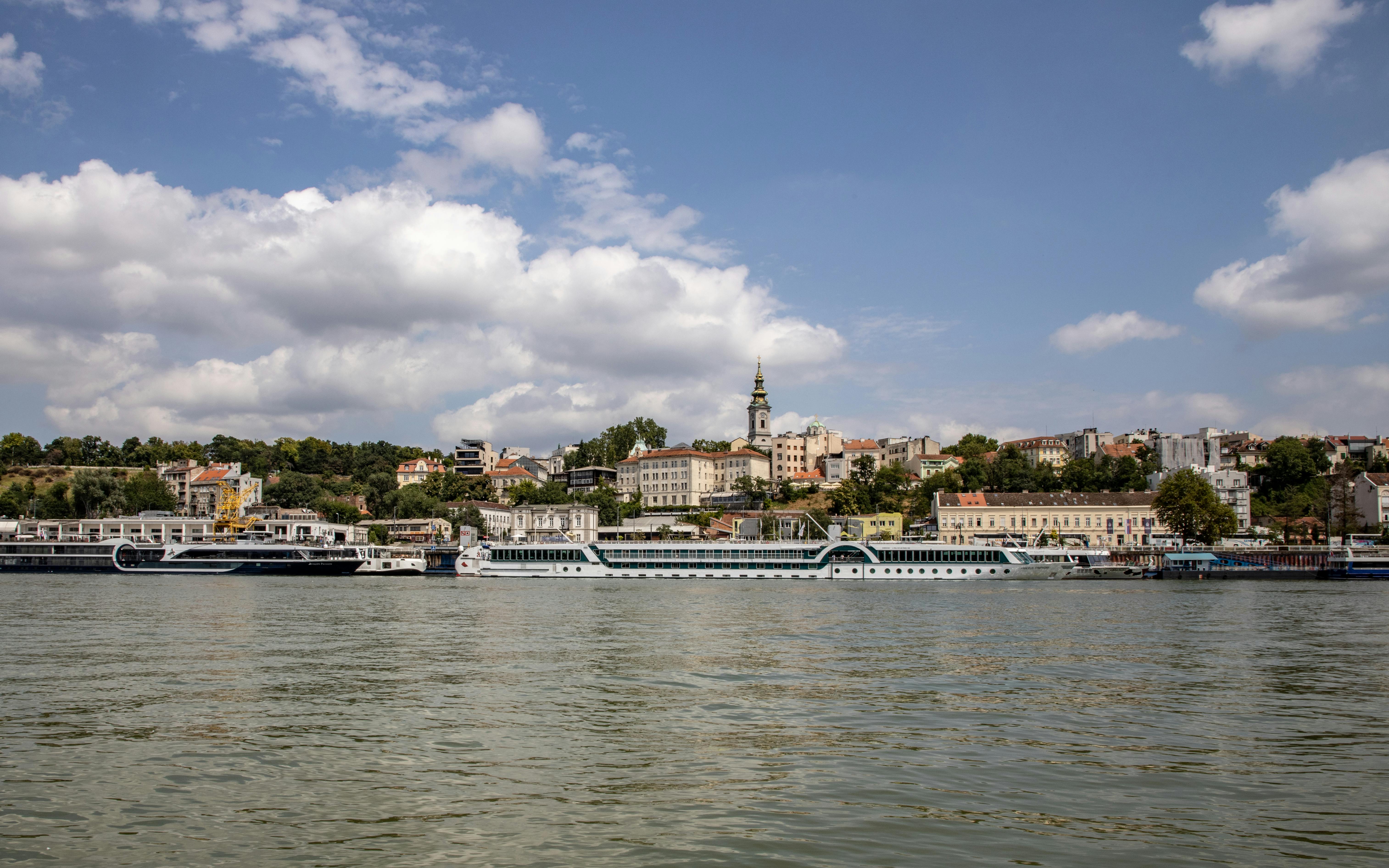 View of the Belgrade Old Town from the River, Serbia · Free Stock Photo