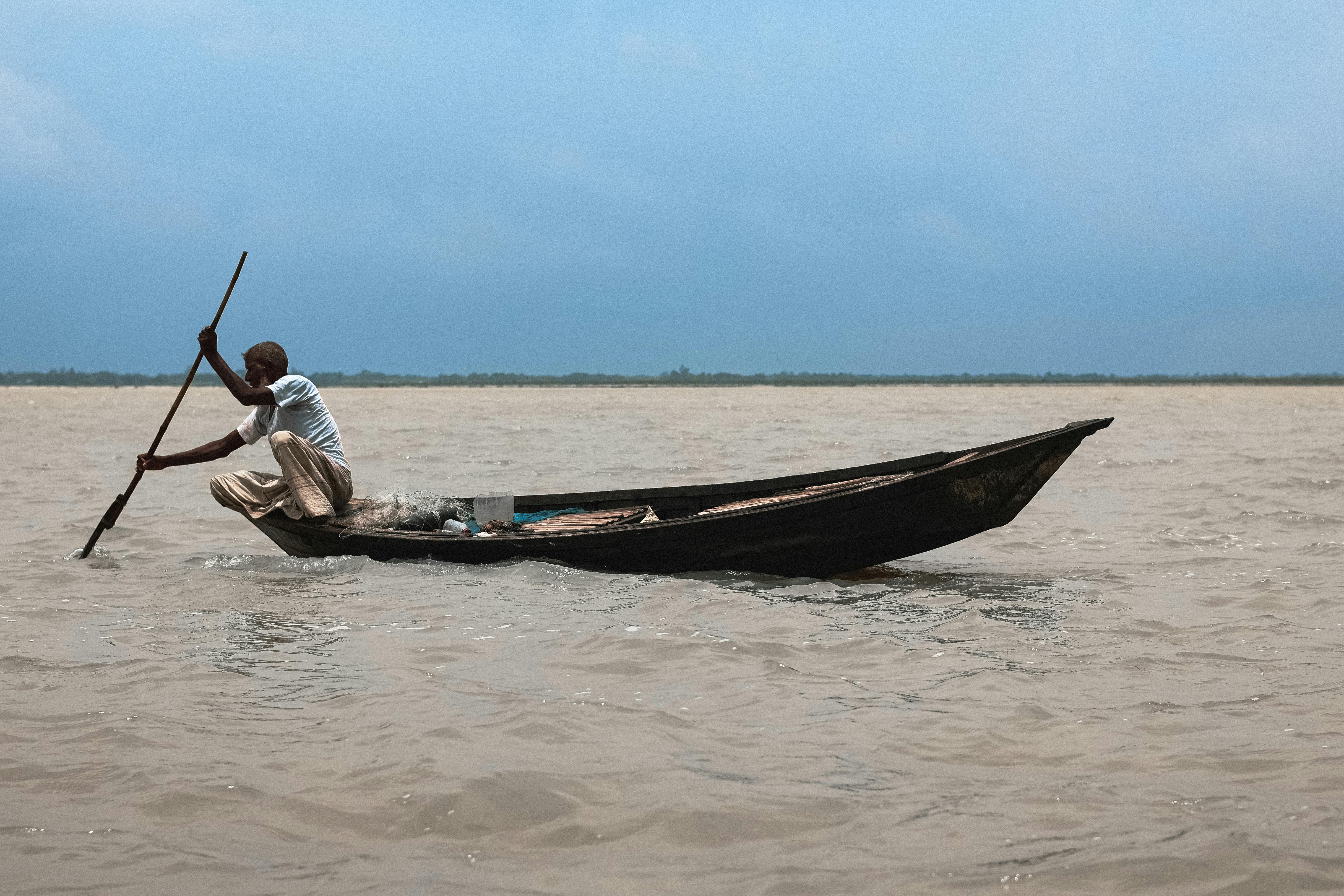 Fisherman on Fishing Boat · Free Stock Photo