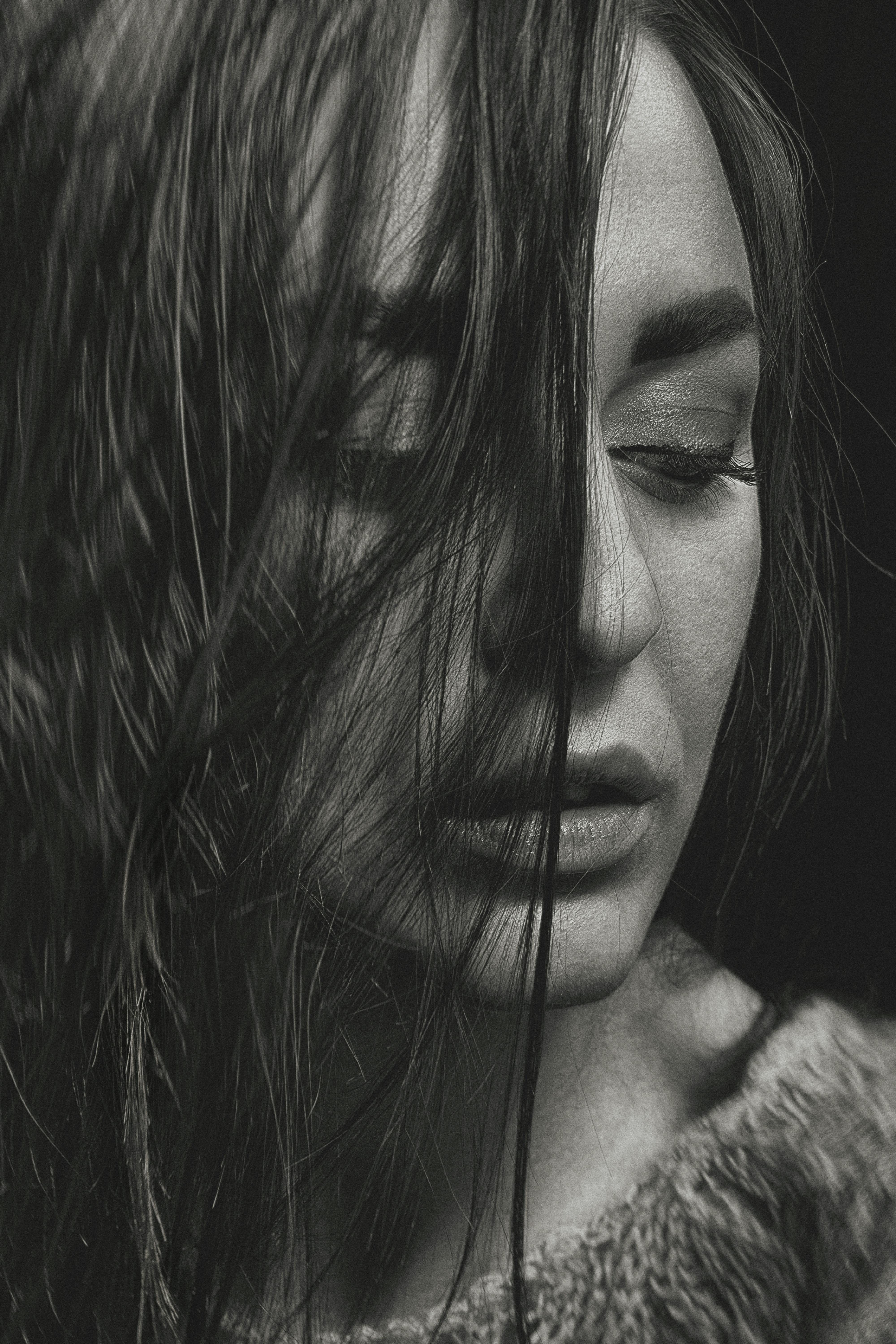 Face of Model · Free Stock Photo