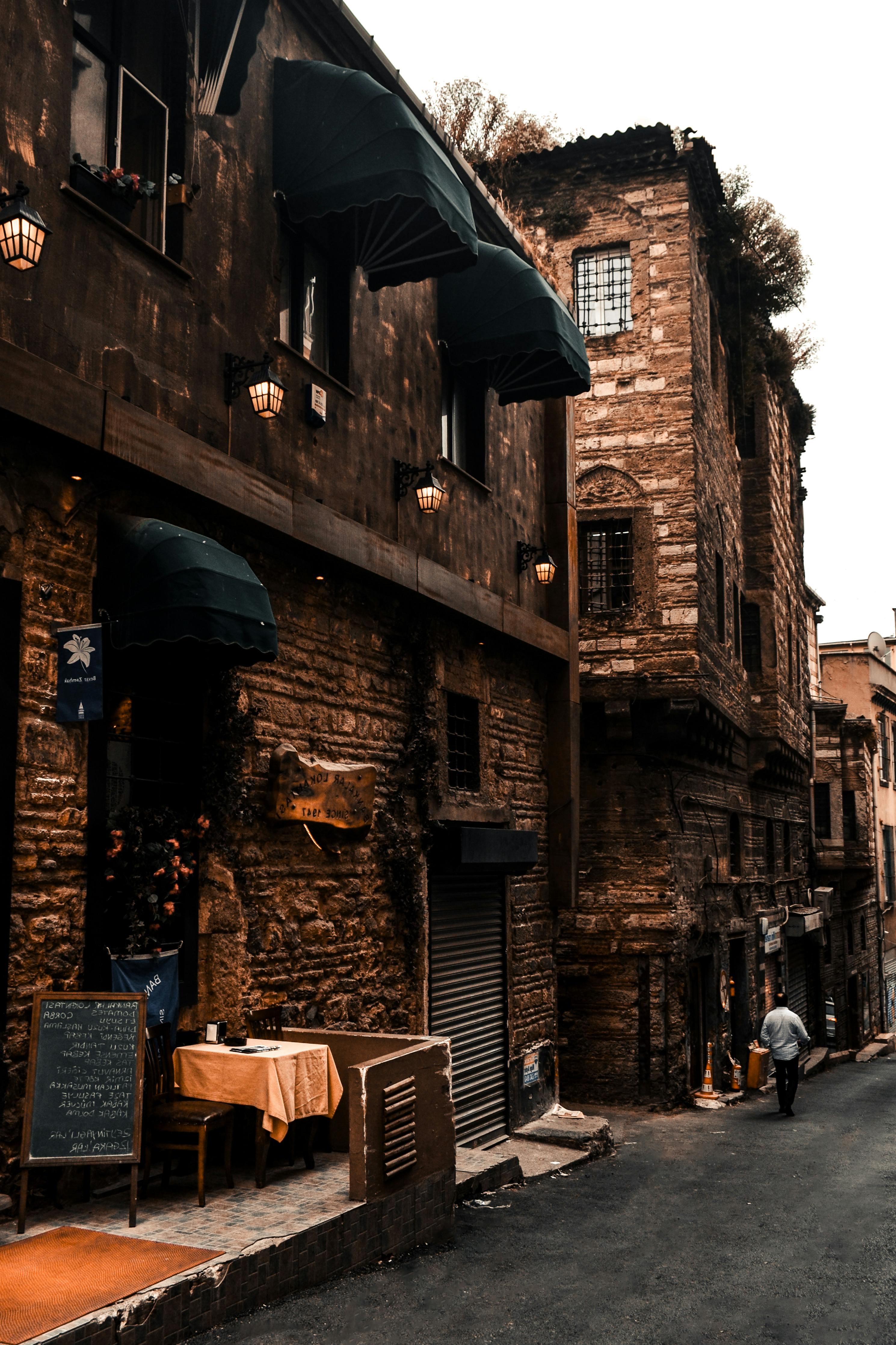 Old Buildings in a Town · Free Stock Photo