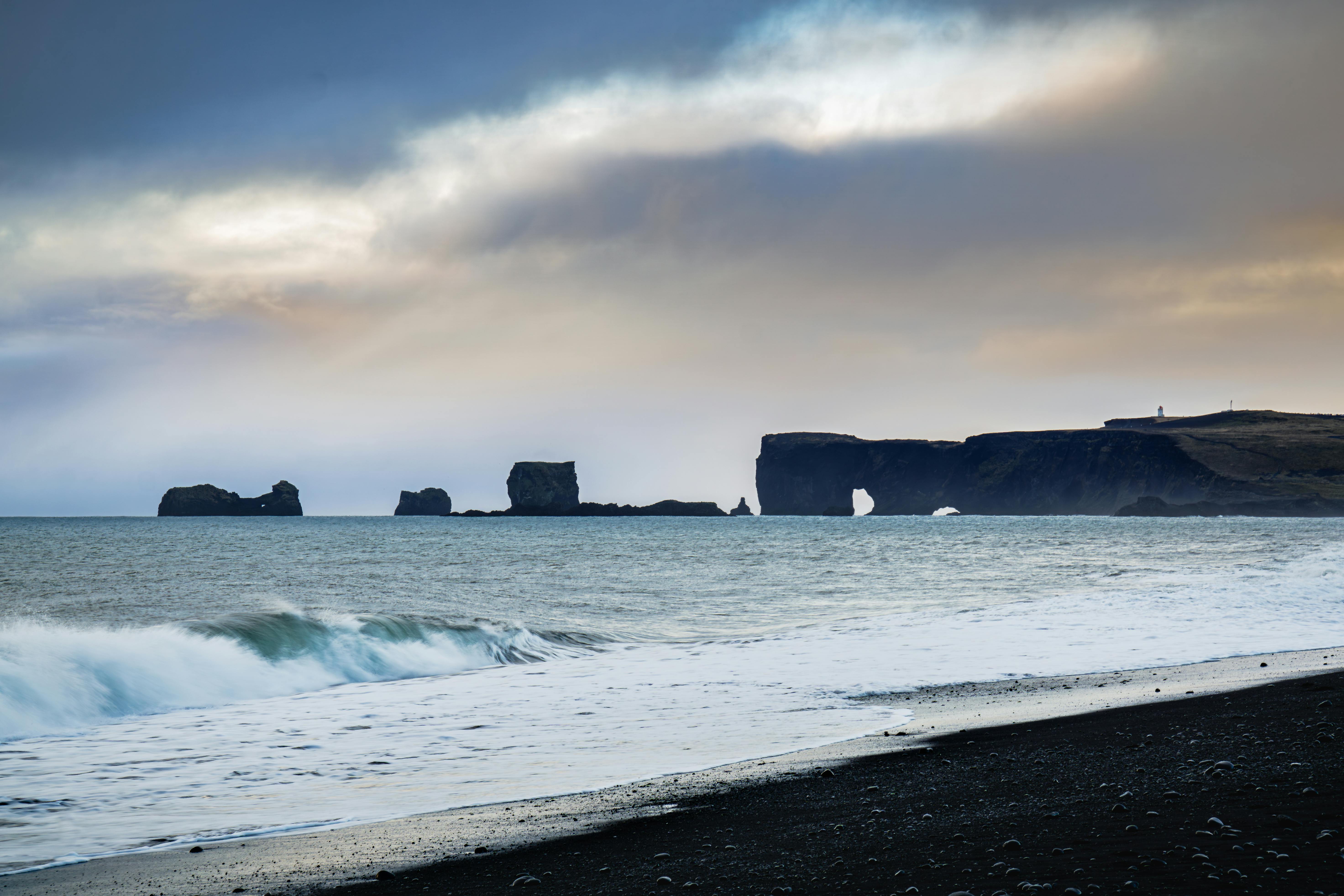 Rock Formation at Beach · Free Stock Photo