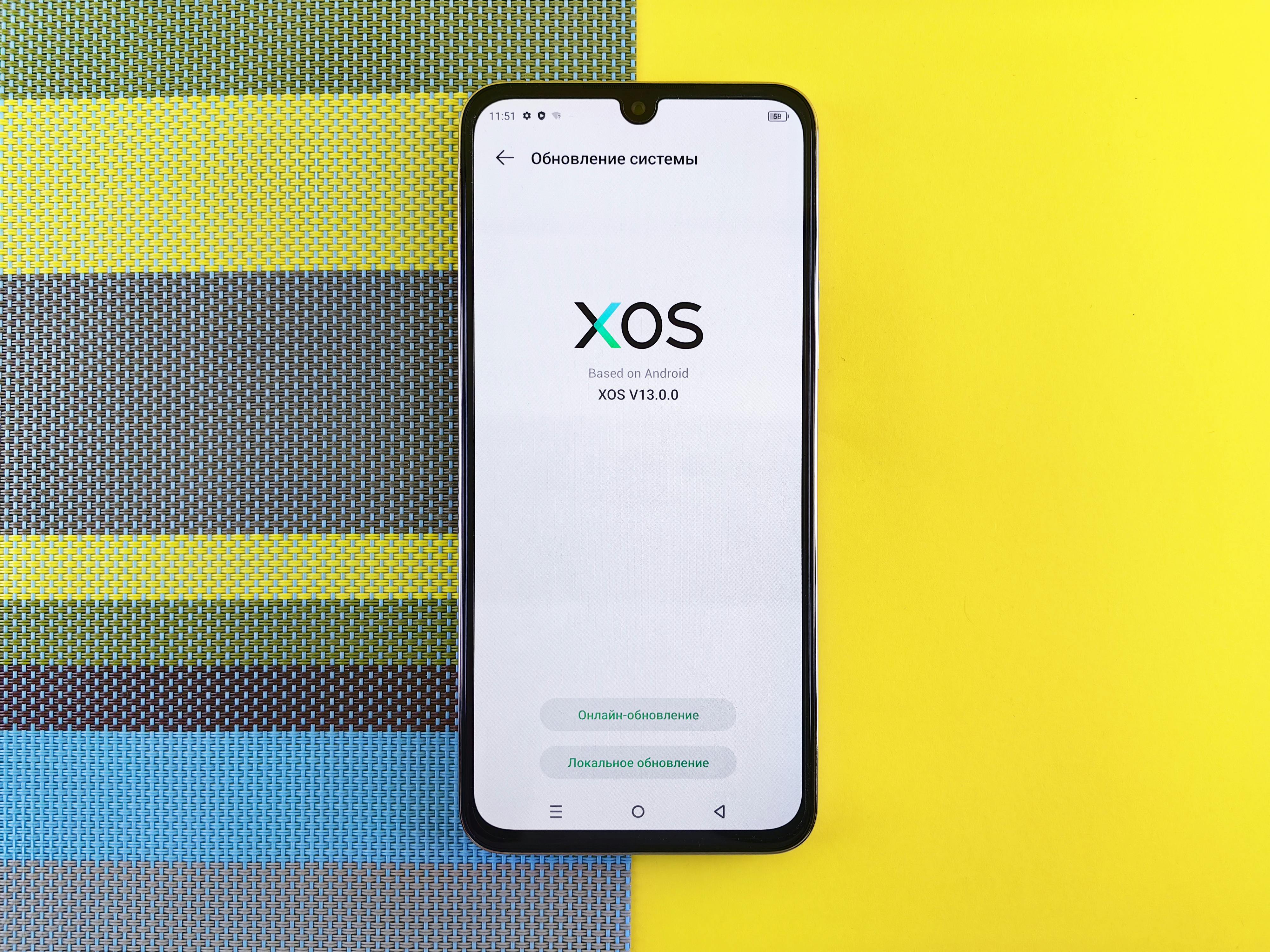 A Smartphone Displaying System Details · Free Stock Photo