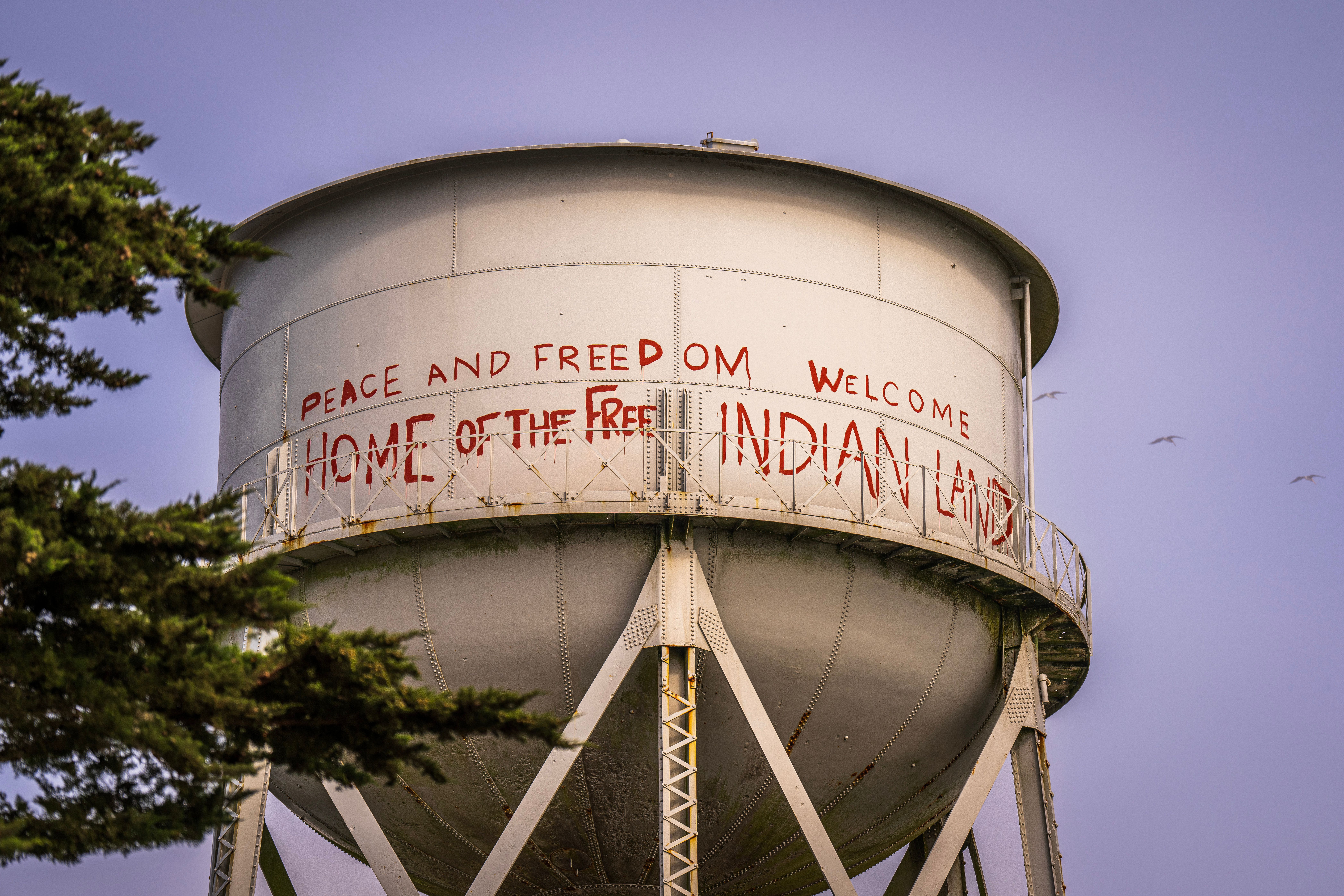 Water Tower in Alcatraz Prison · Free Stock Photo