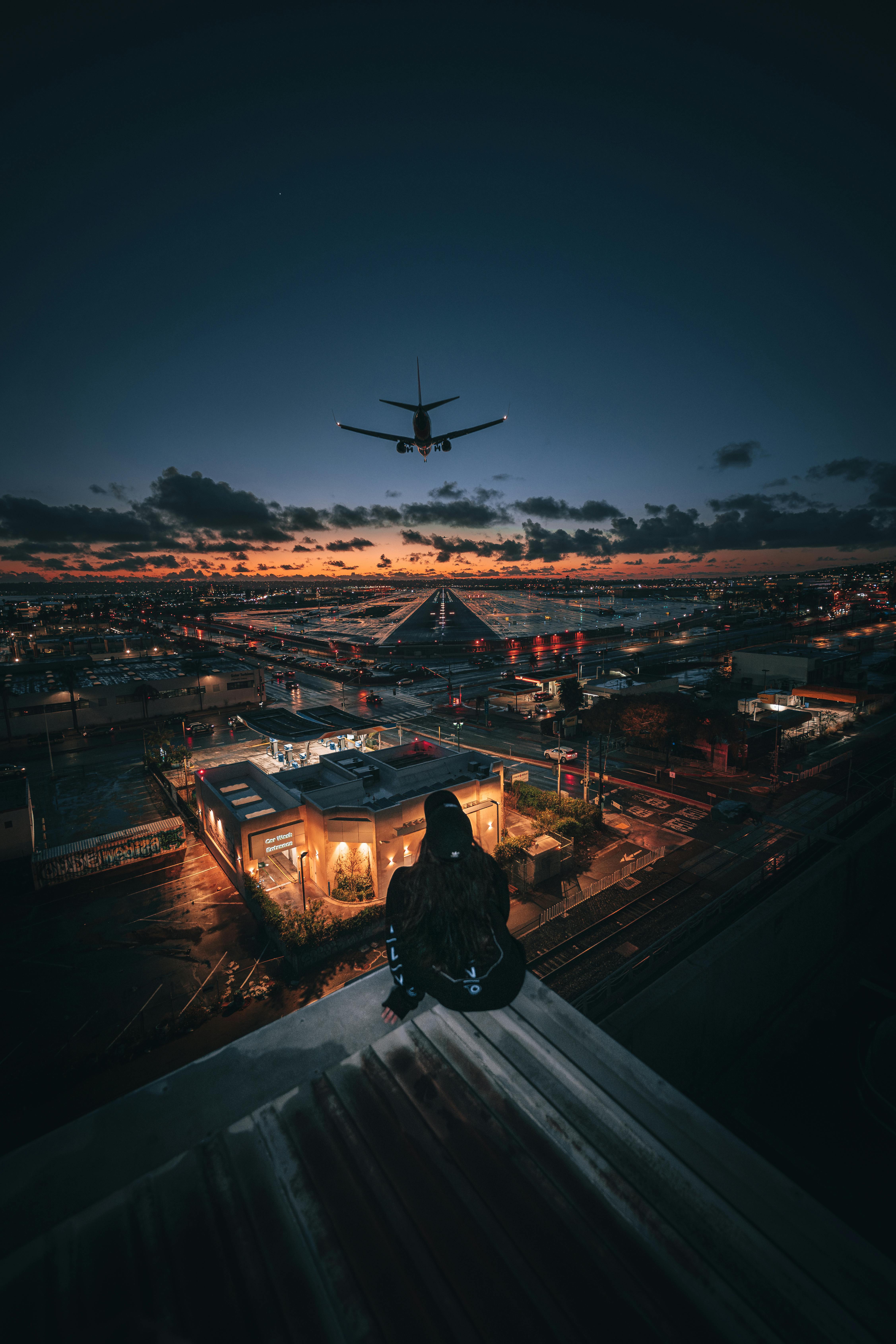 Rooftop Sunset · Free Stock Photo