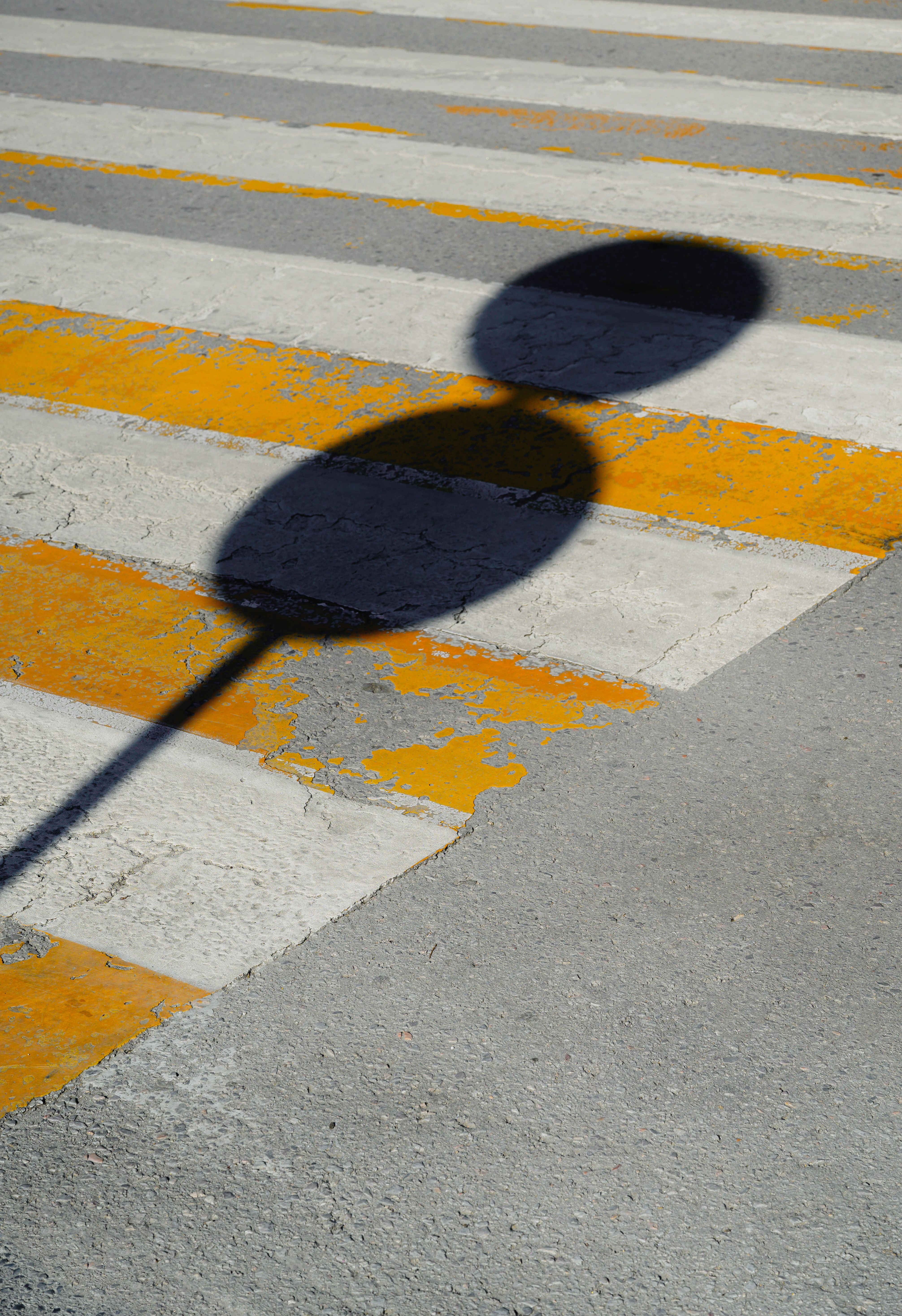 Shadow of Road Sign · Free Stock Photo