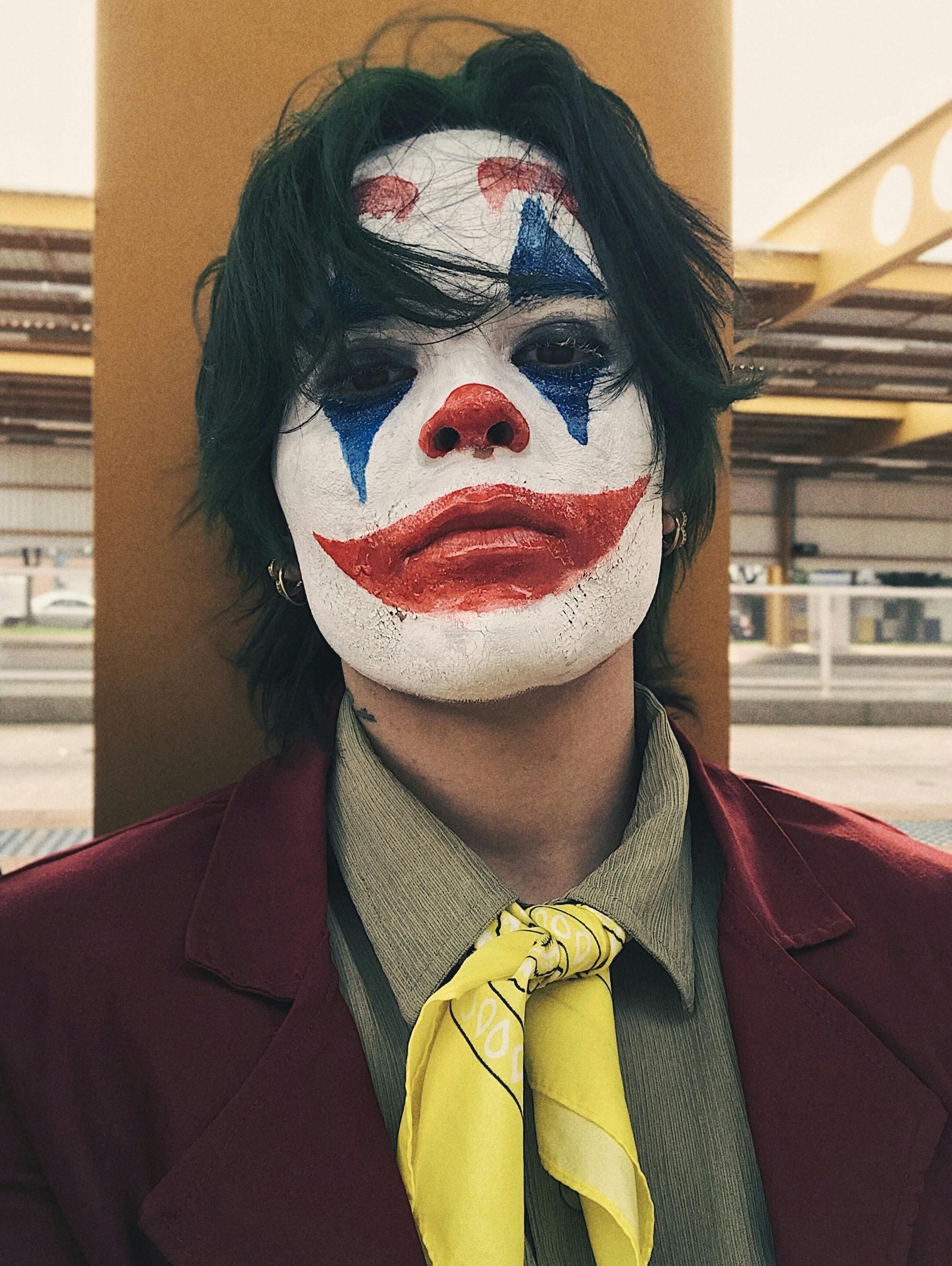 Makeup of Clown · Free Stock Photo