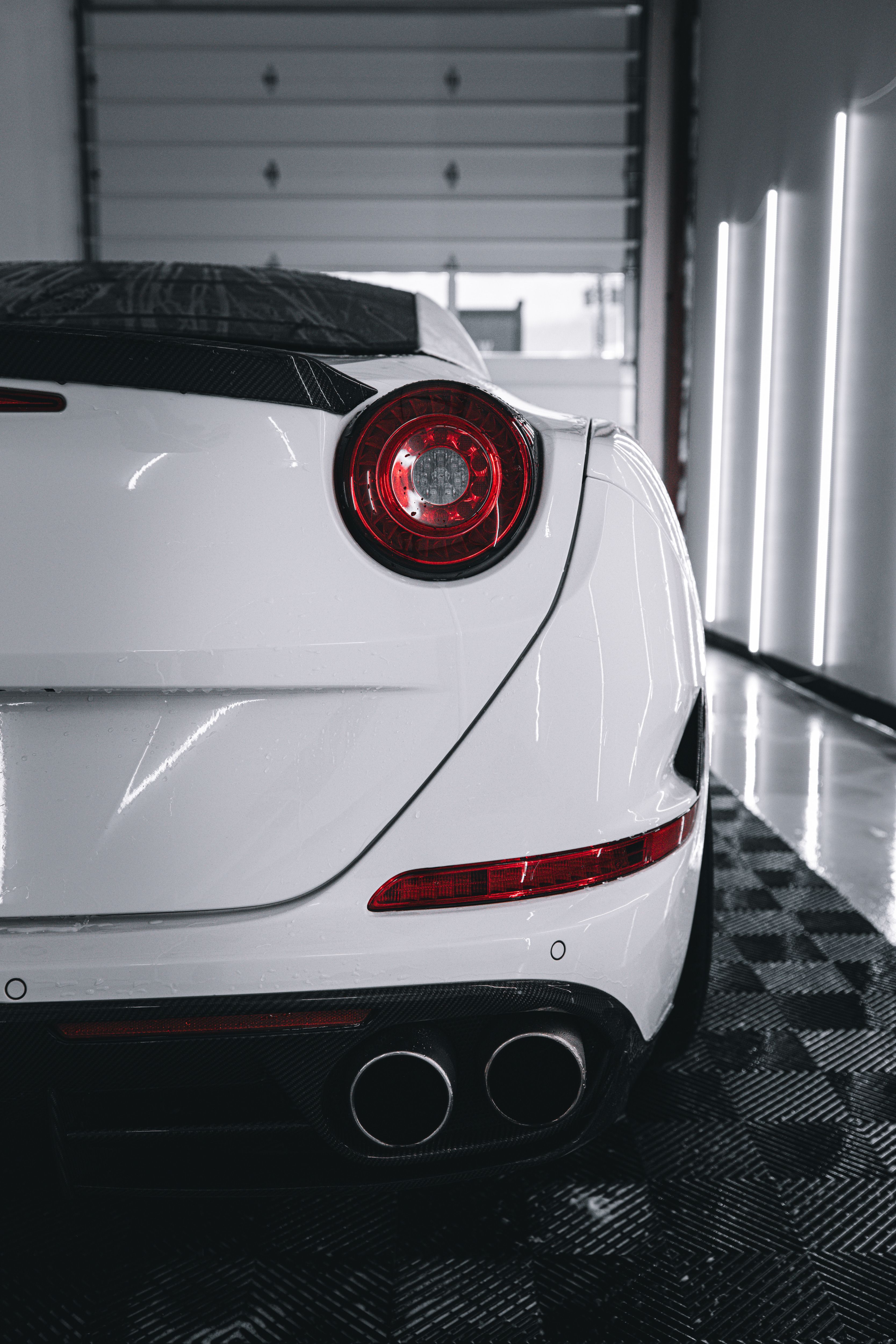 Back View of a Ford Shelby · Free Stock Photo