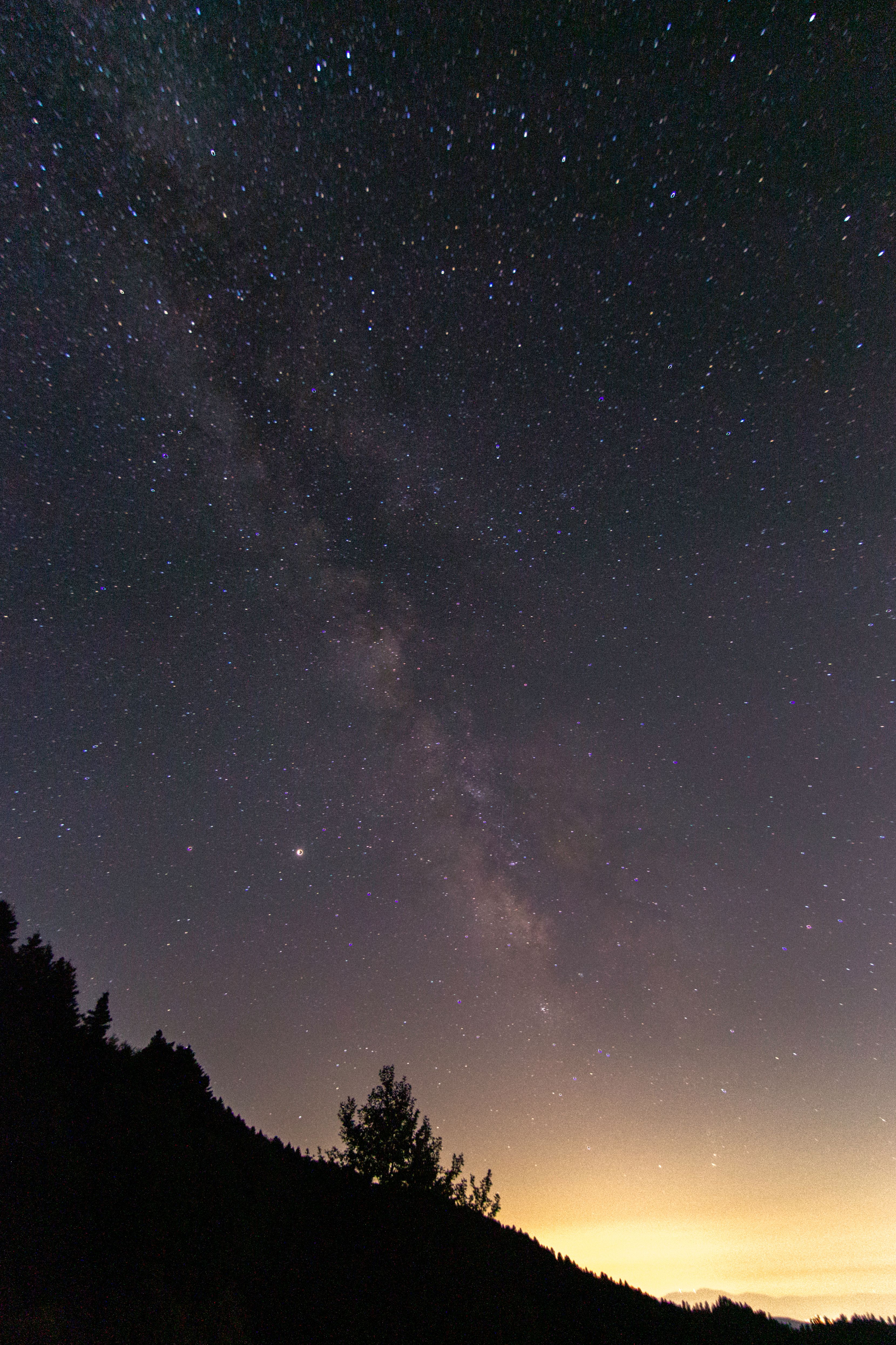 Night Sky with Northern Lights and Stars · Free Stock Photo