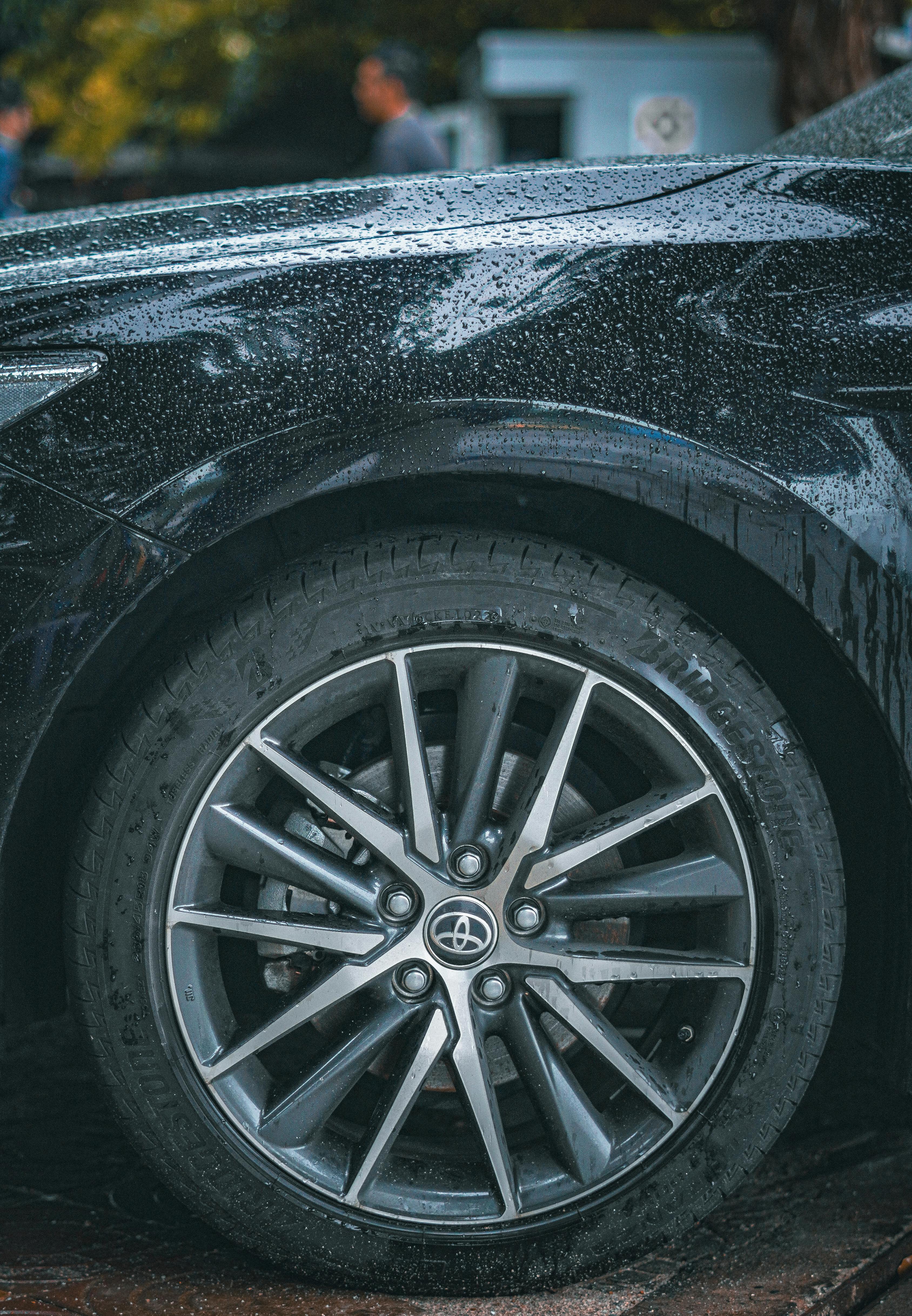 Closeup of a Cars Wheel · Free Stock Photo