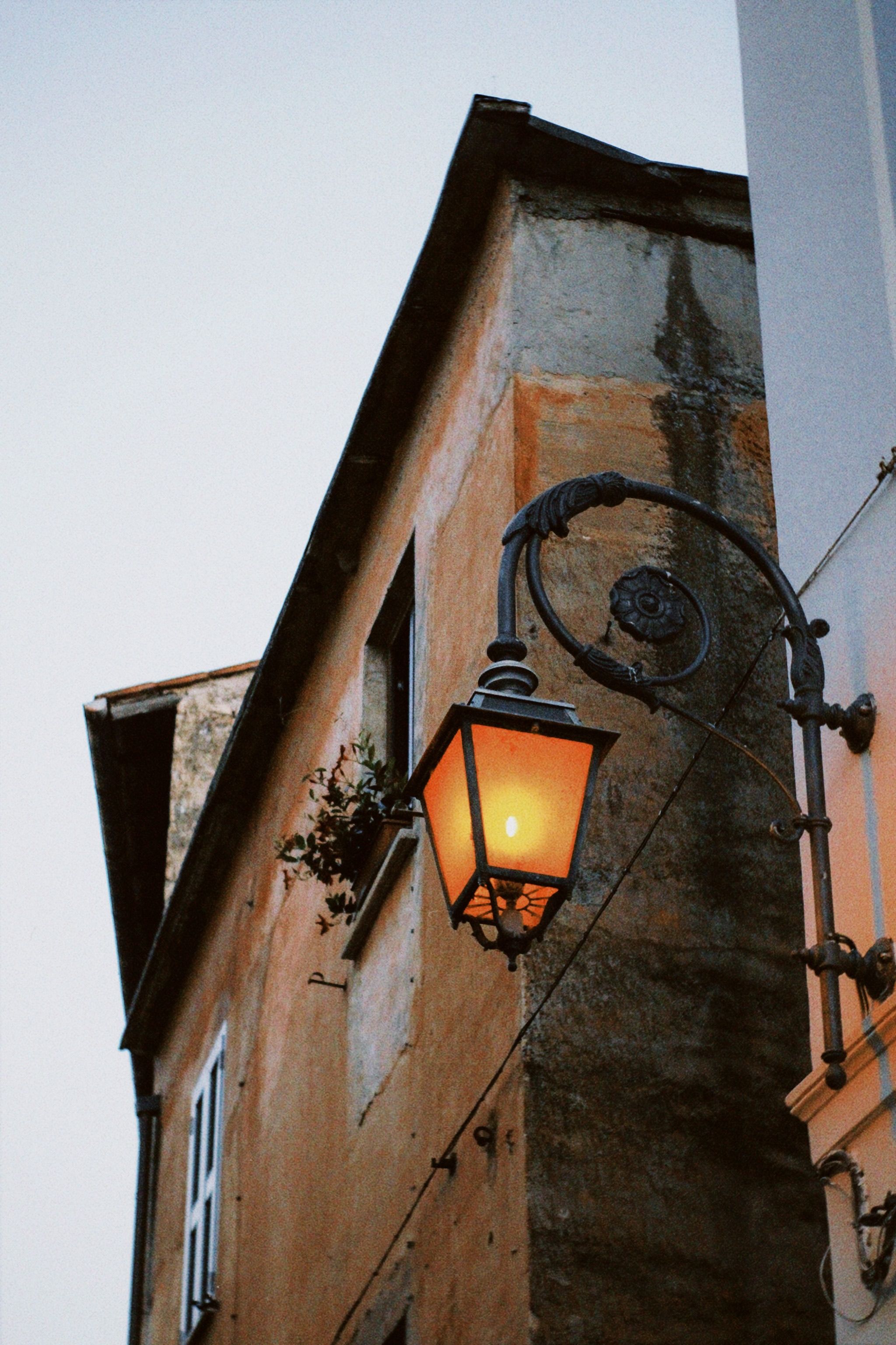 Lantern on a Building · Free Stock Photo