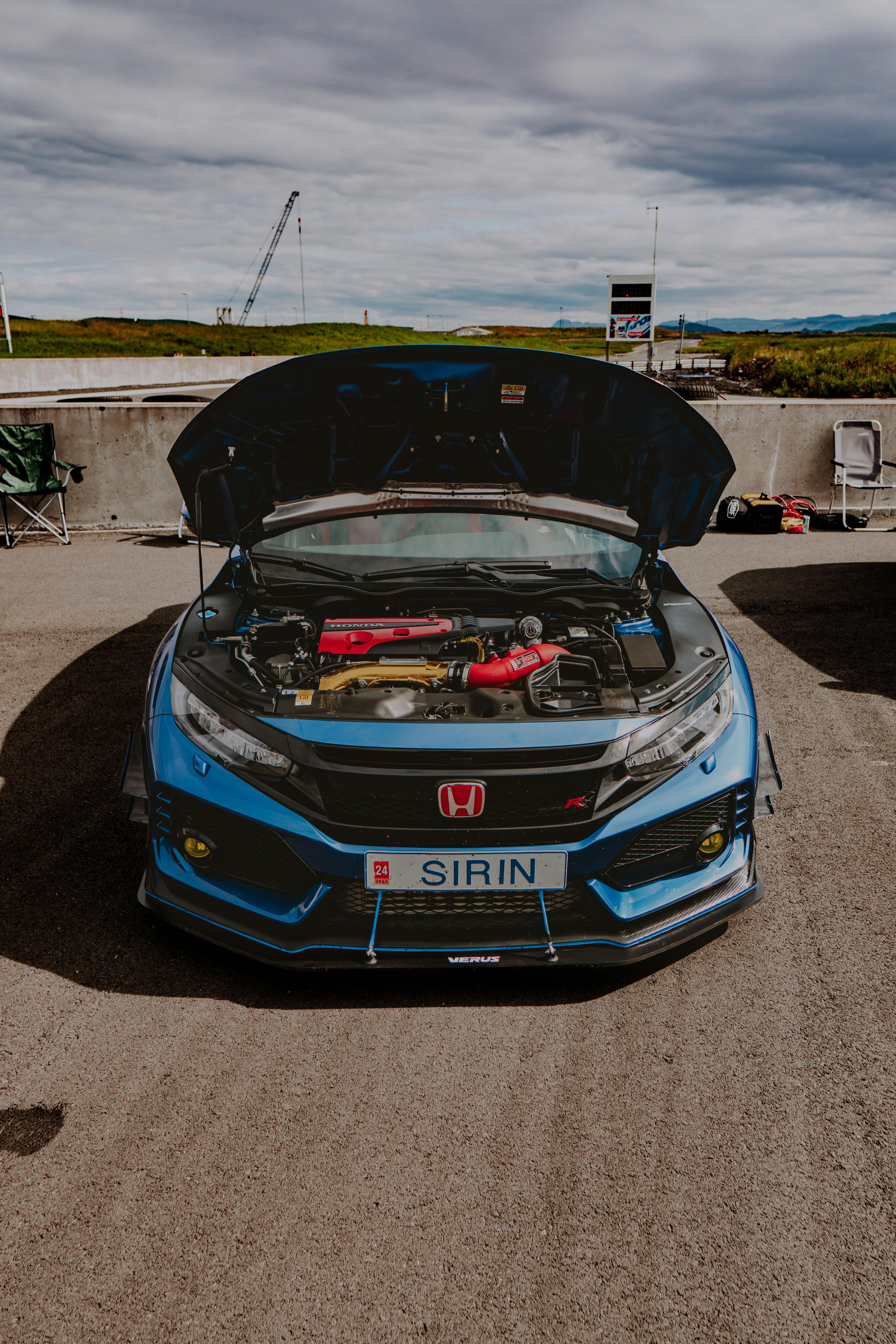 Honda Civic Type R on the Street in City · Free Stock Photo