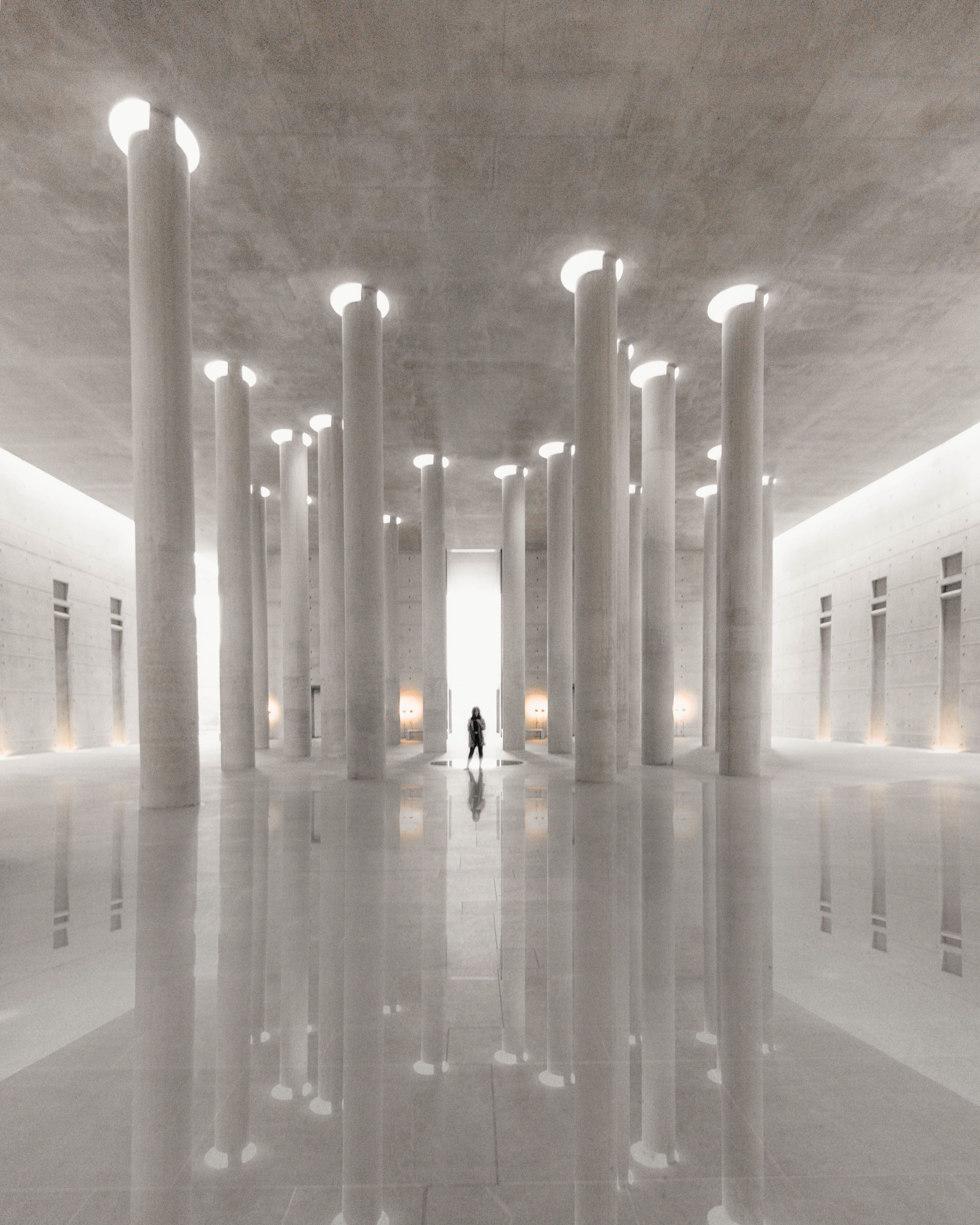 Interior of the Berlin Crematorium · Free Stock Photo