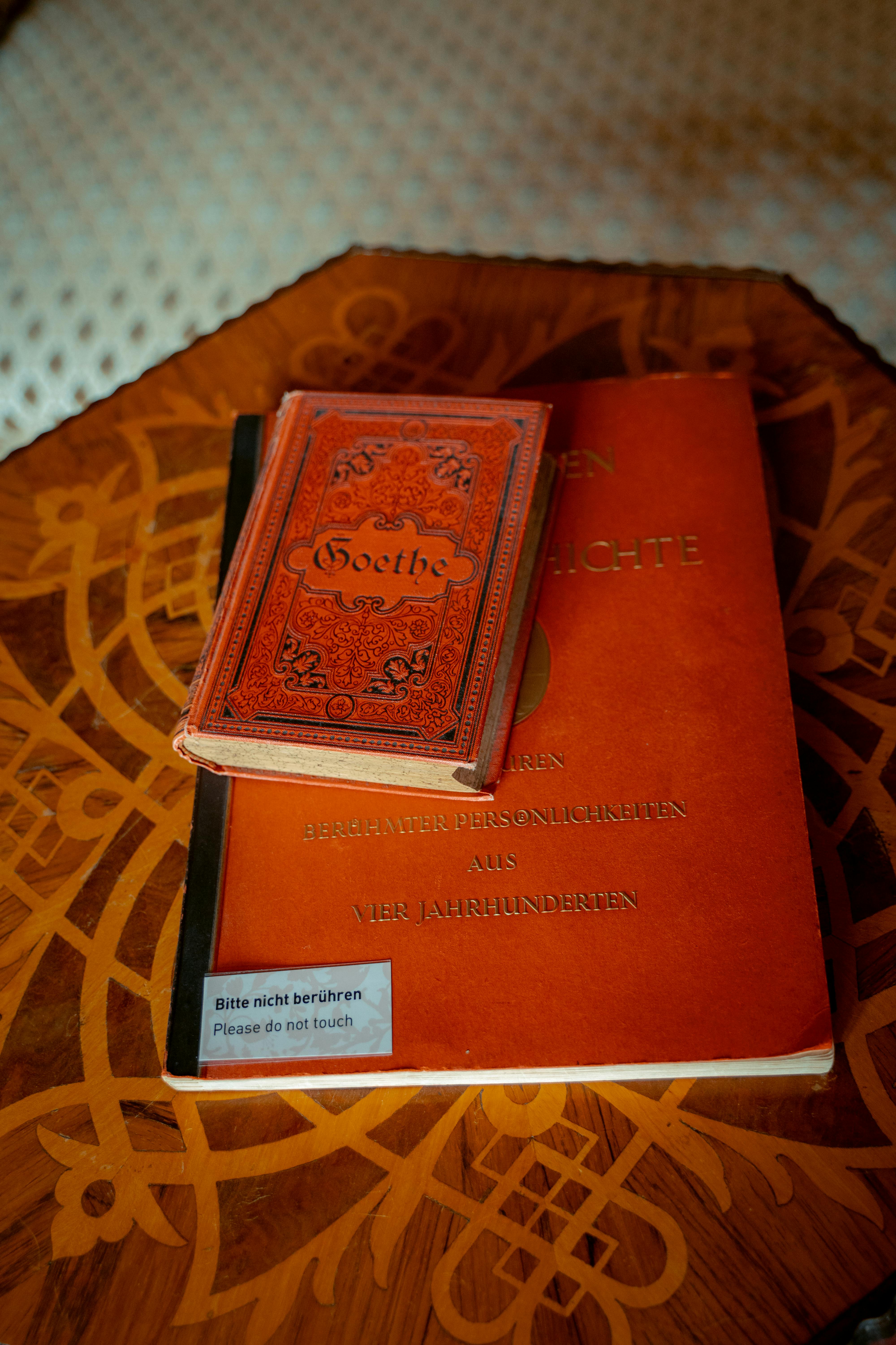 Vintage Goethe Books · Free Stock Photo