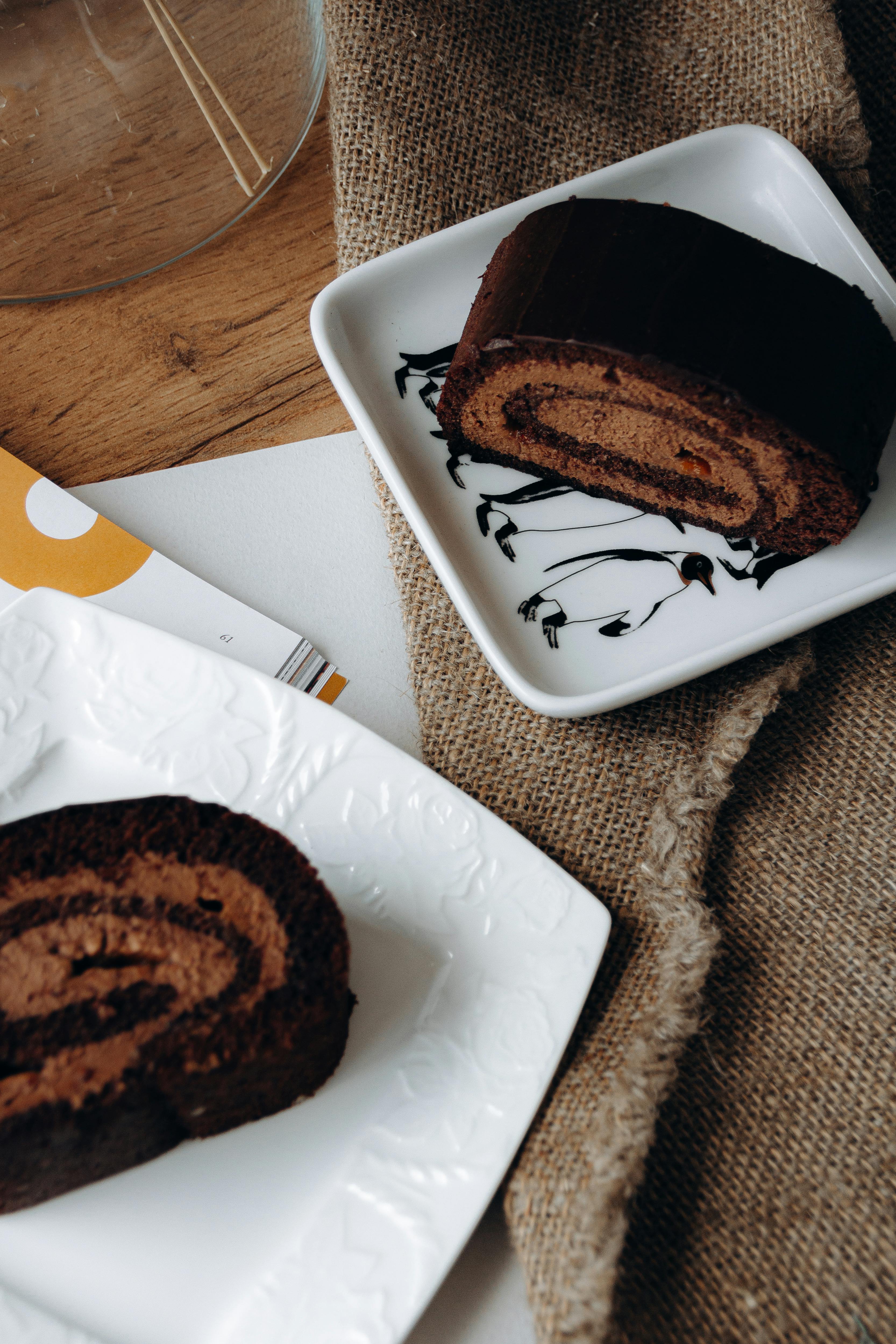 Homemade Cake on Plates · Free Stock Photo
