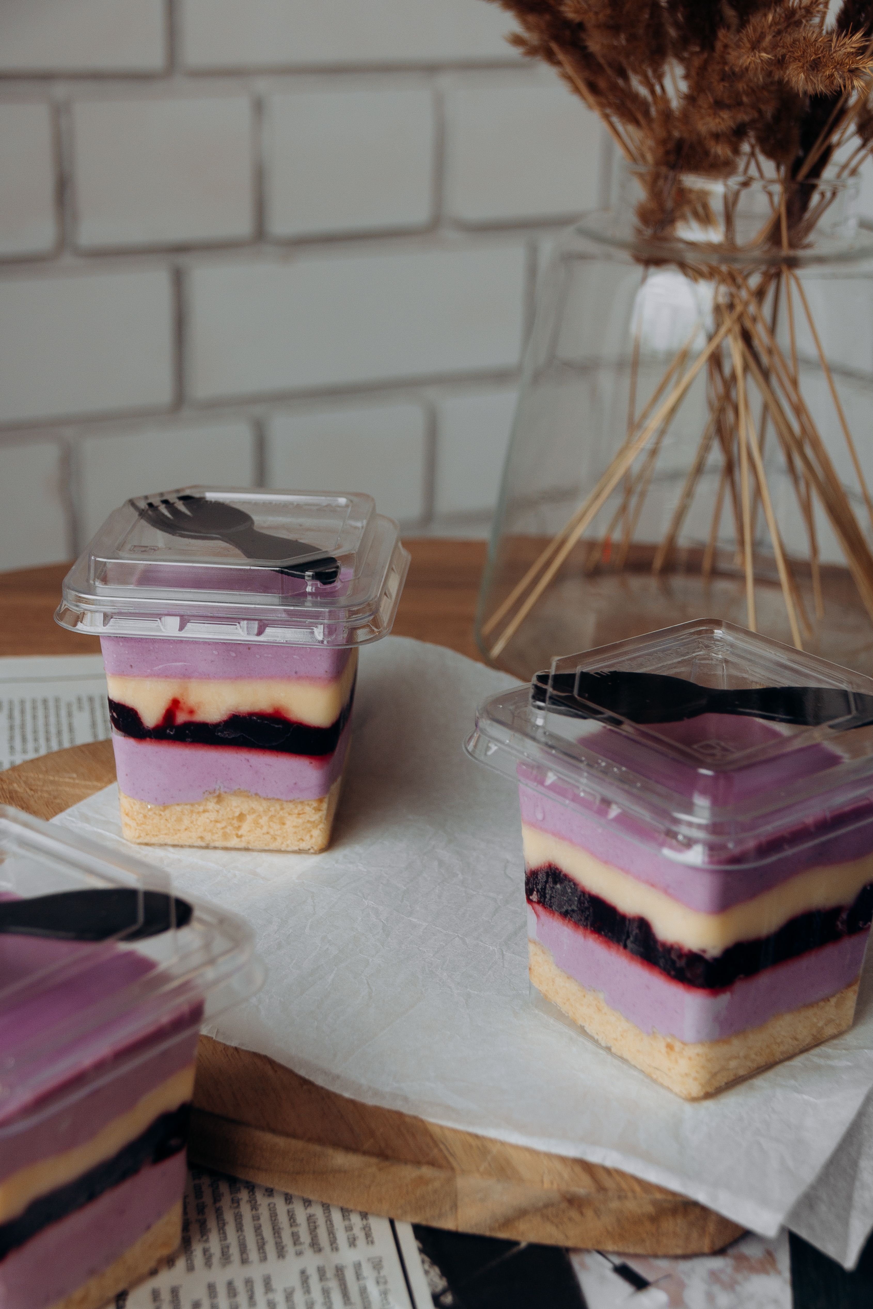 Multi Colored Cakes on Table · Free Stock Photo