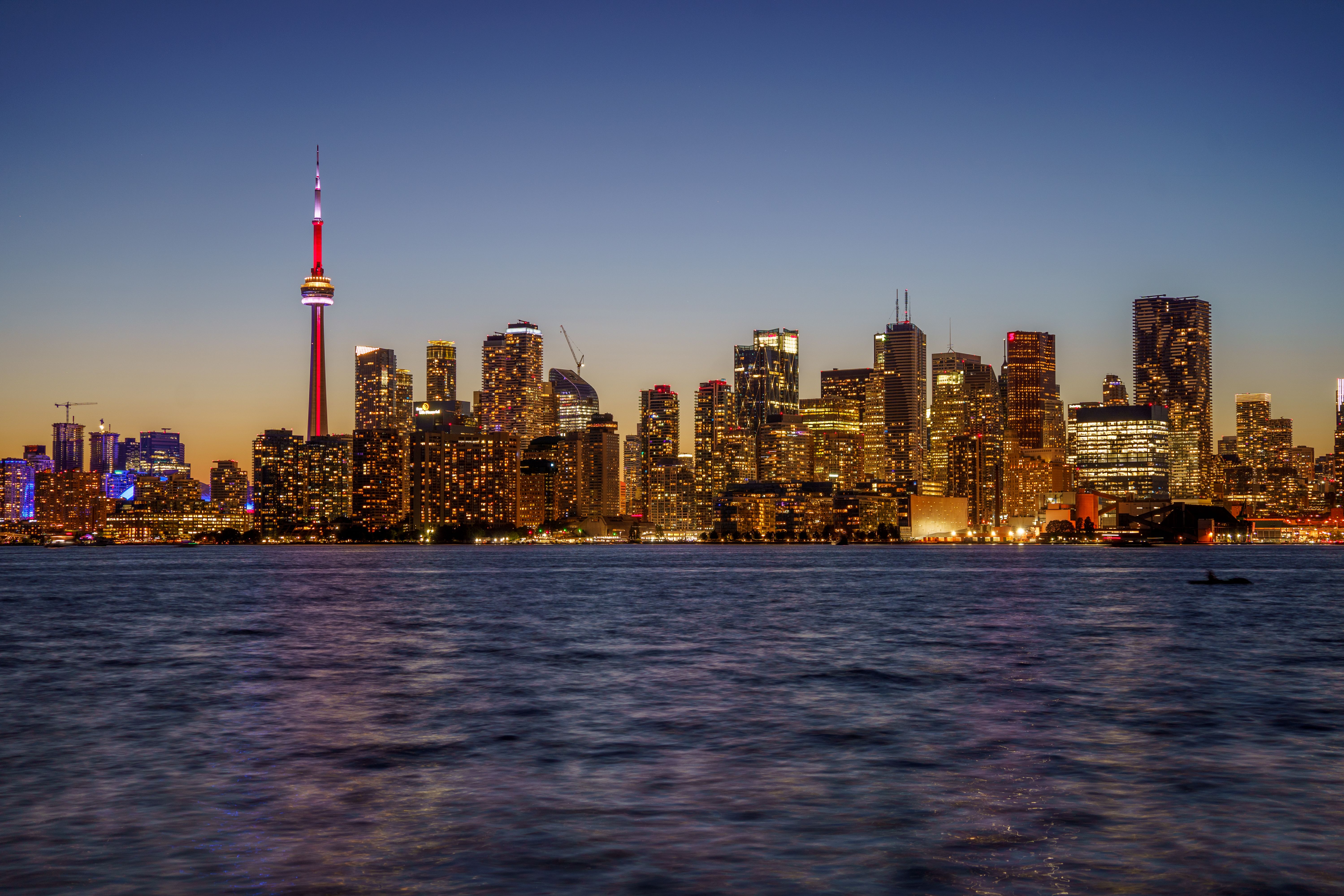 Toronto at Dusk · Free Stock Photo