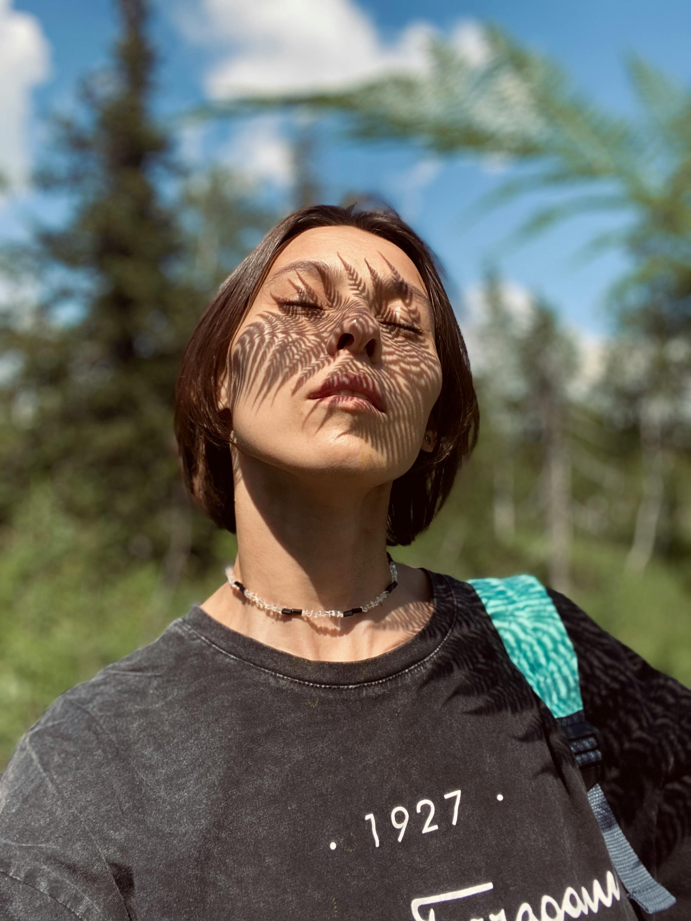 Portrait of Woman in Sunlight · Free Stock Photo