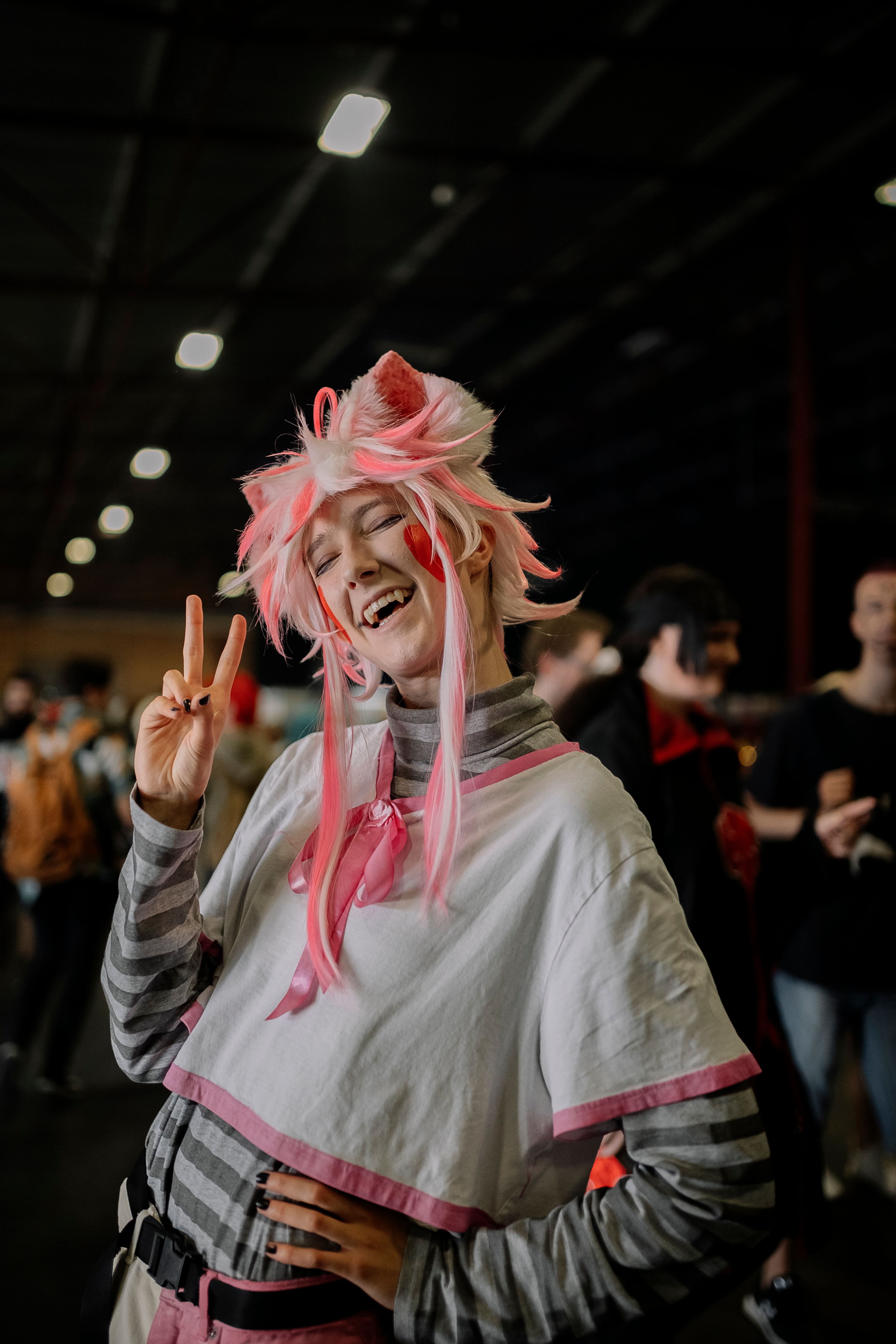 Smiling Woman in Cosplay Costume · Free Stock Photo