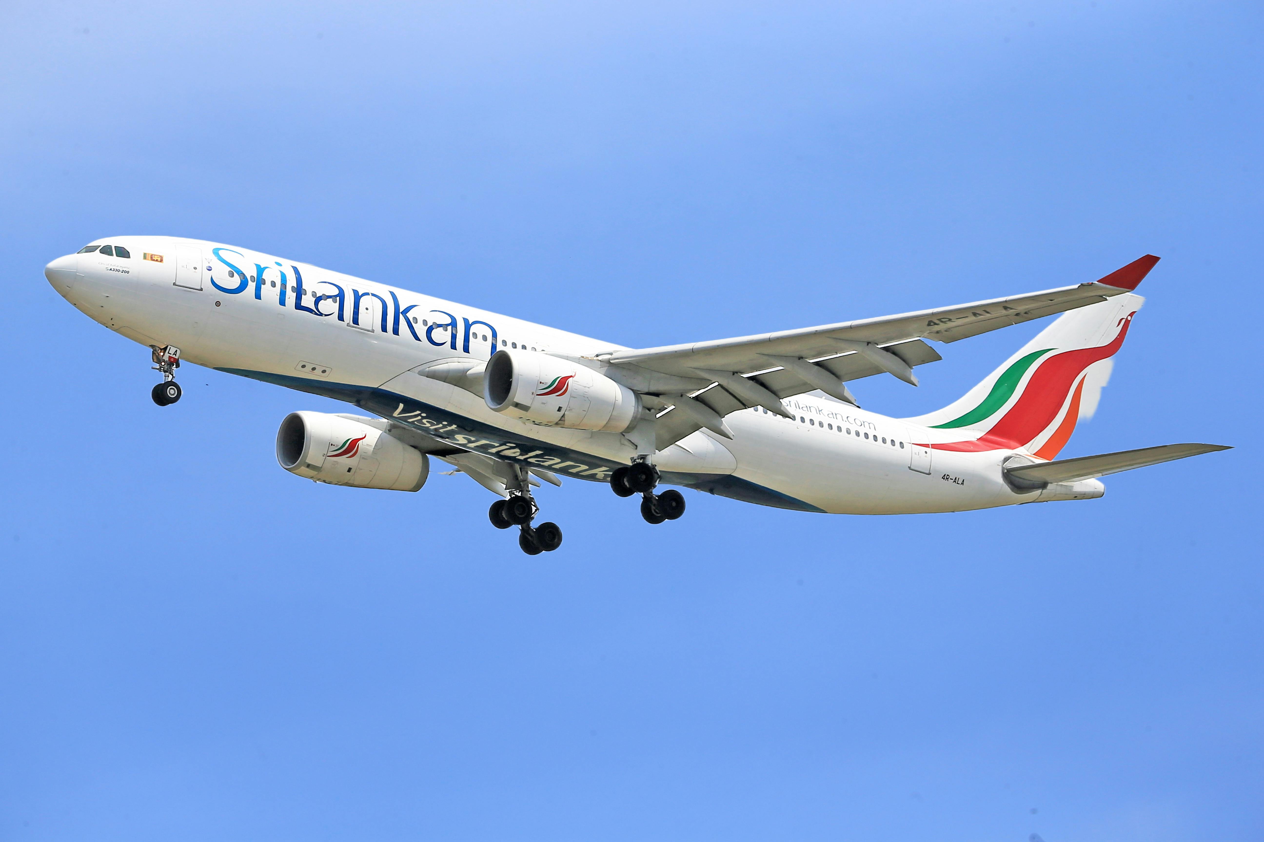 SriLankan Airlines Airplane · Free Stock Photo
