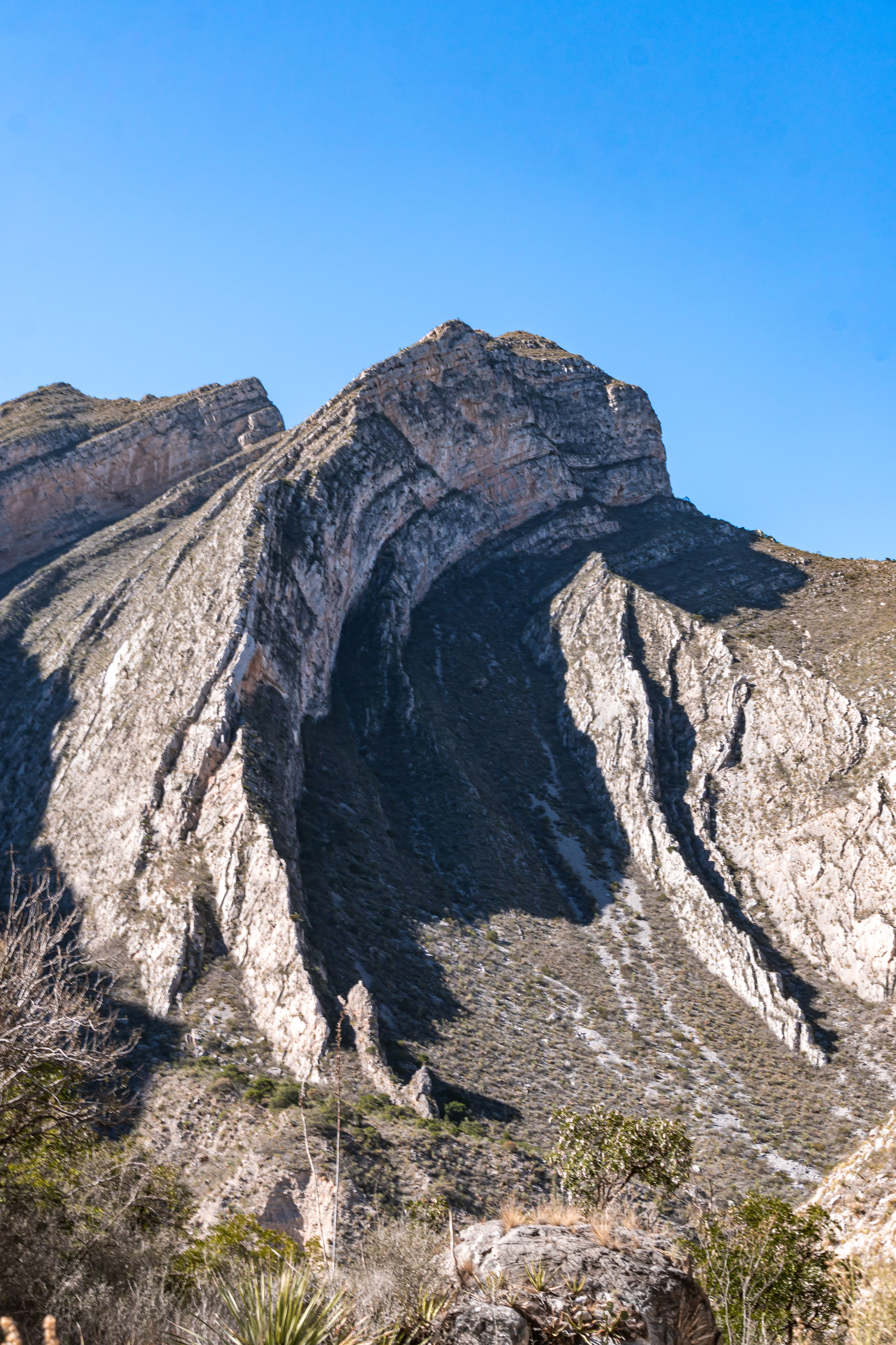 Rock Formation in Nature in Nuevo Leon in Mexico · Free Stock Photo