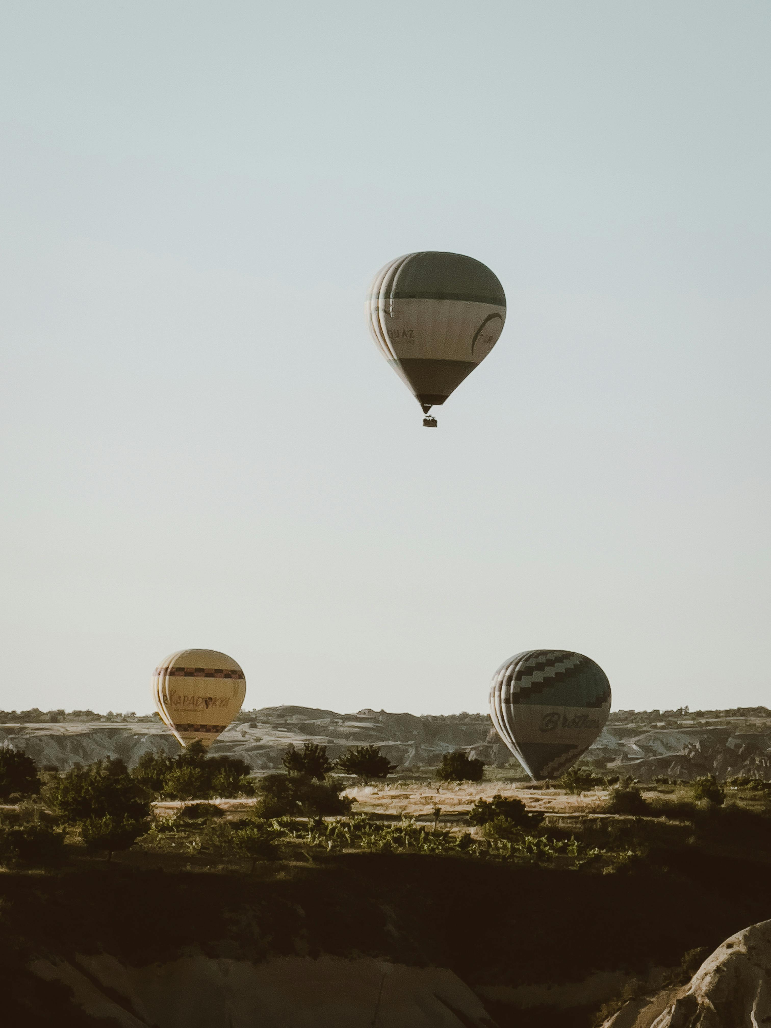 Foto profissional gratuita de área, balões, capadócia, céu, marcos ...