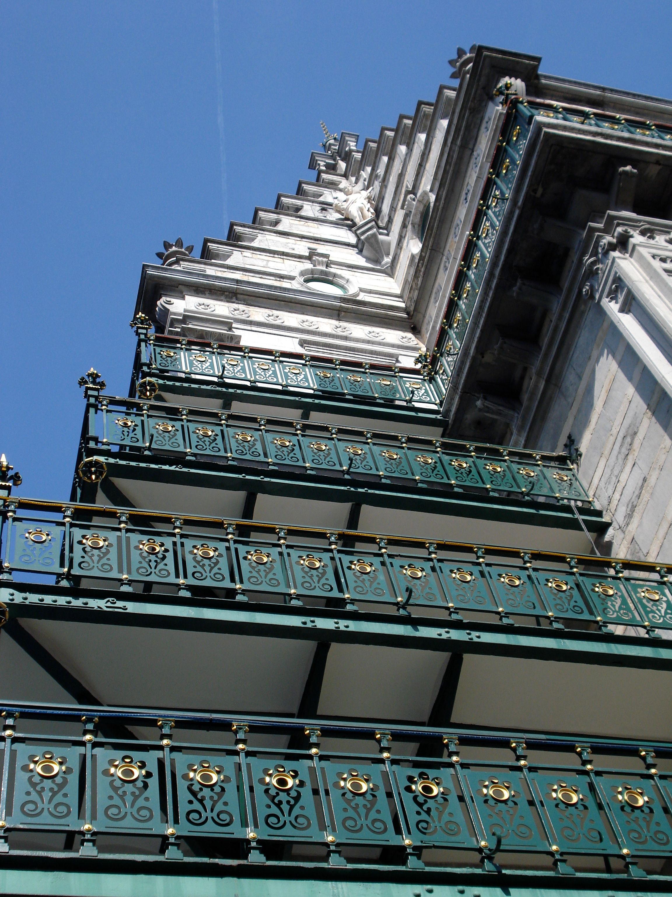 Green Metal Balconies Railing · Free Stock Photo