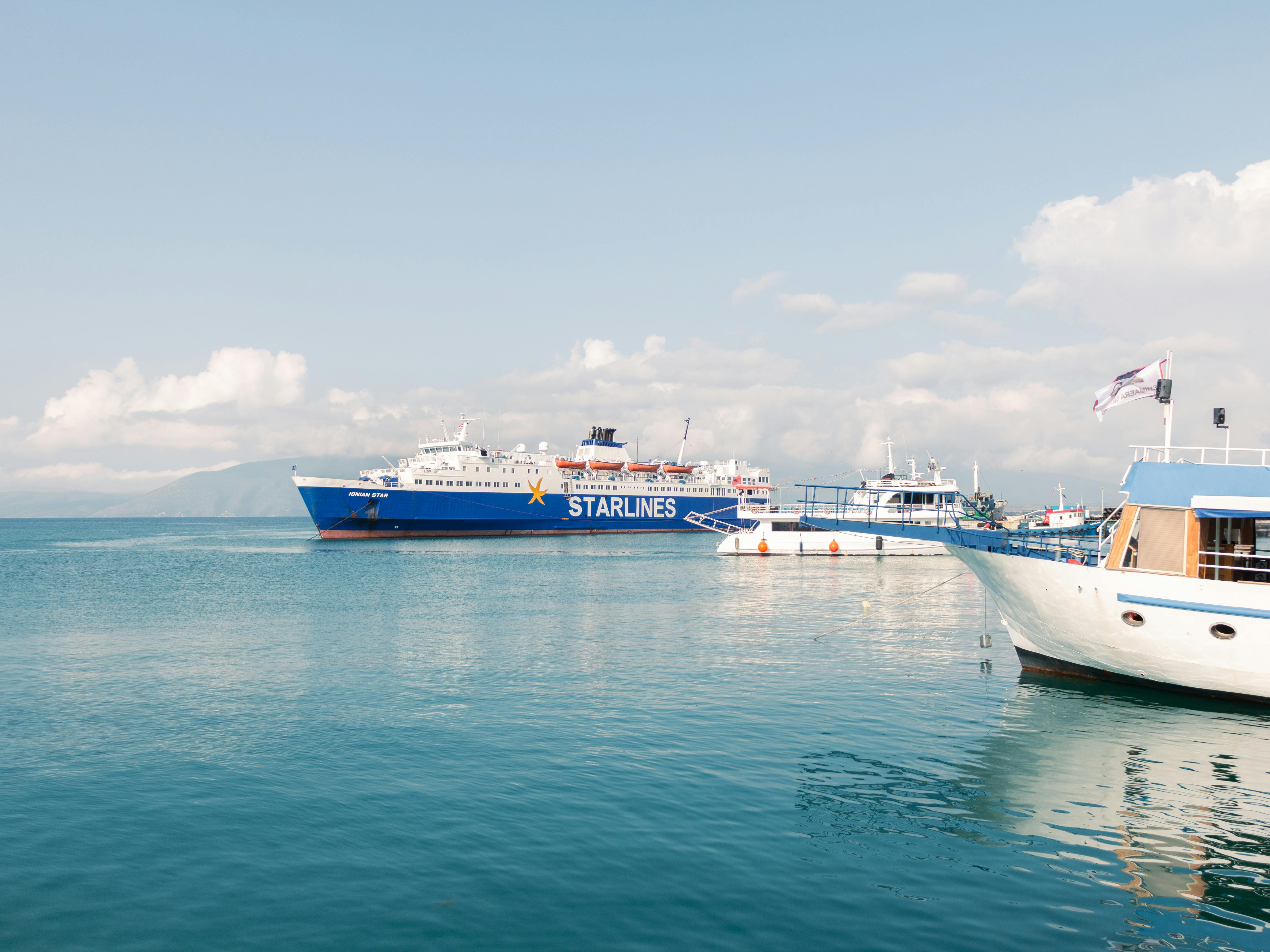 Ships on Calm Sea · Free Stock Photo
