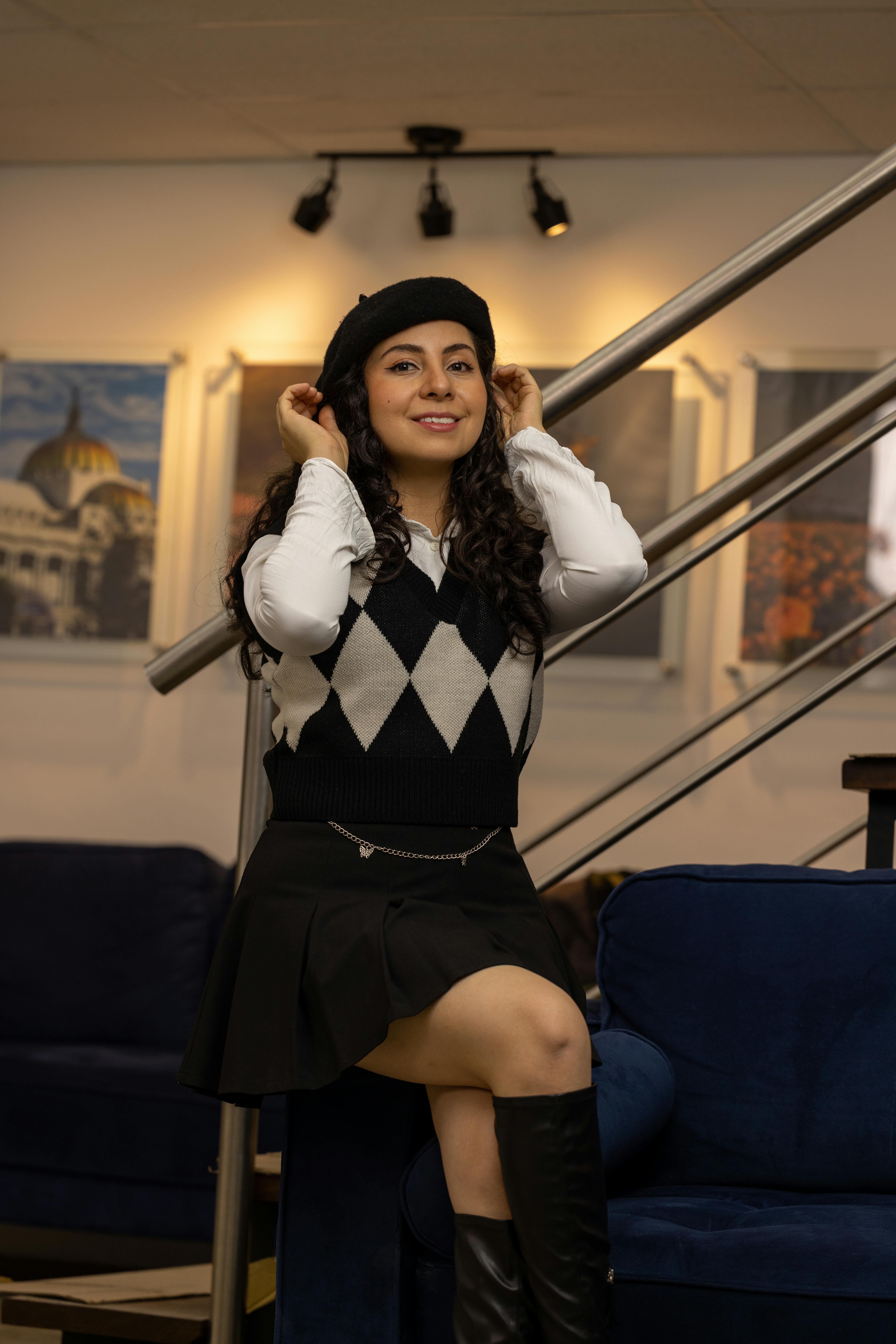 Woman Lying on Area Rug · Free Stock Photo