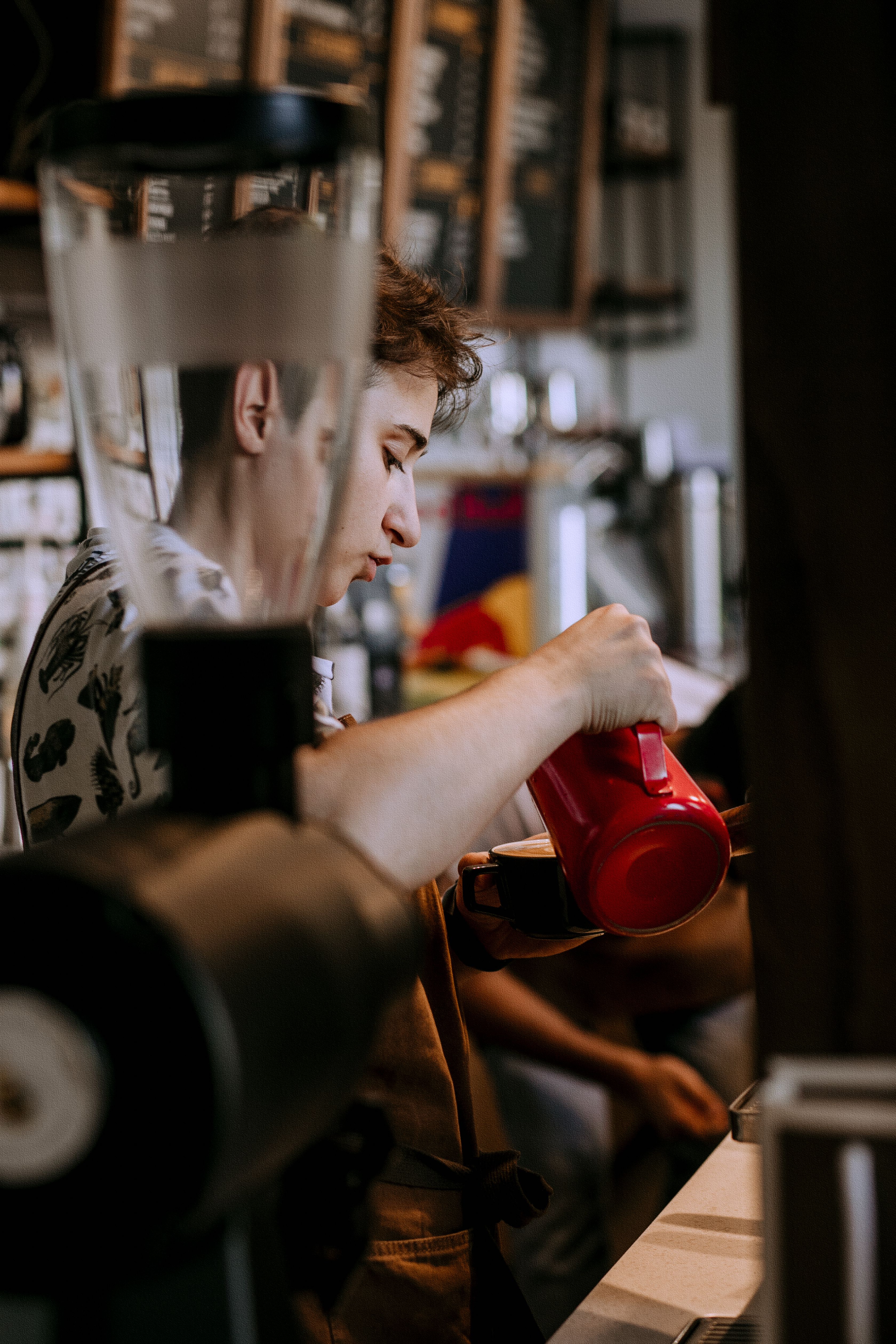 A Barista at Work · Free Stock Photo