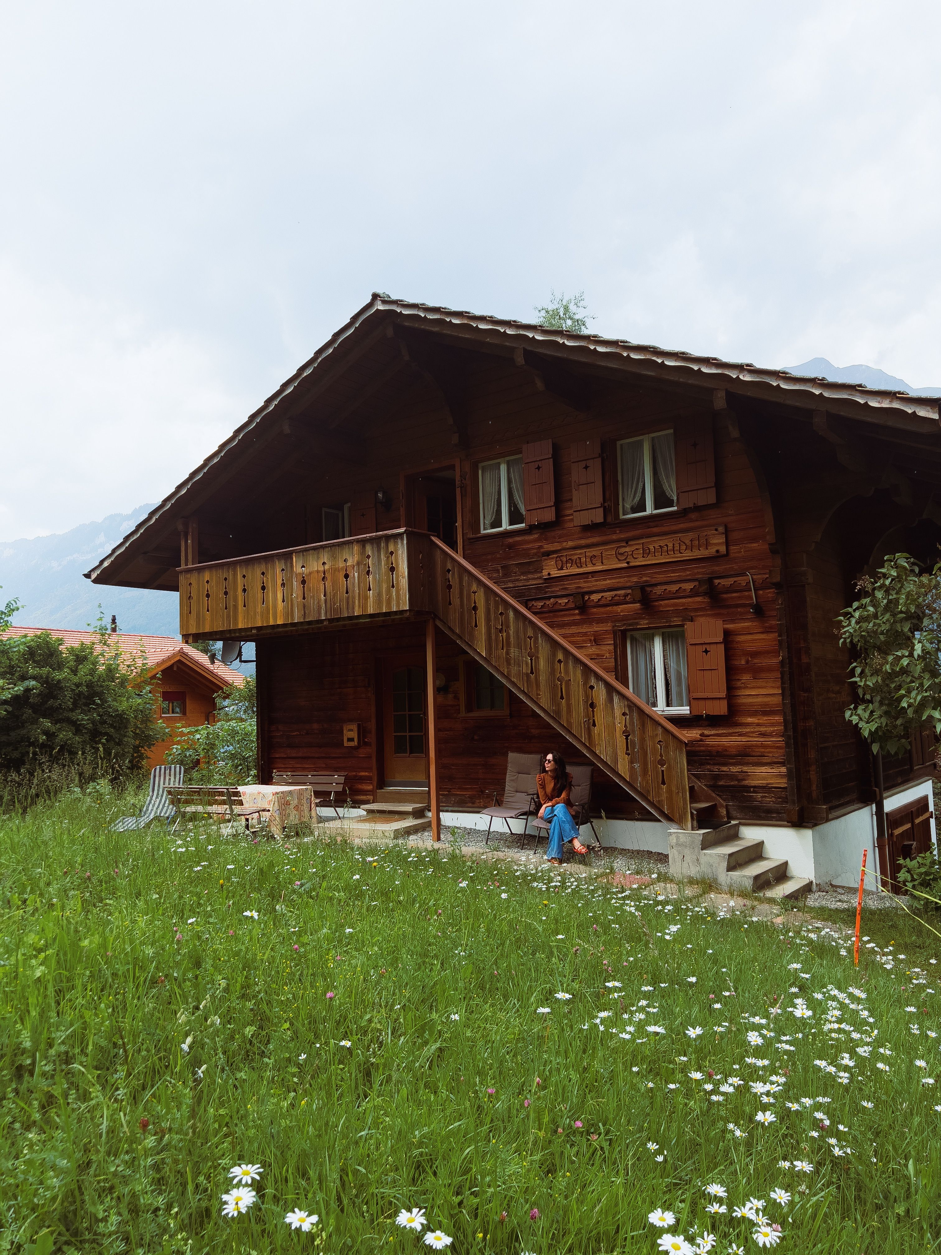 Seashore Landscape with Traditional Wooden Huts with Green Turf Roofs ...