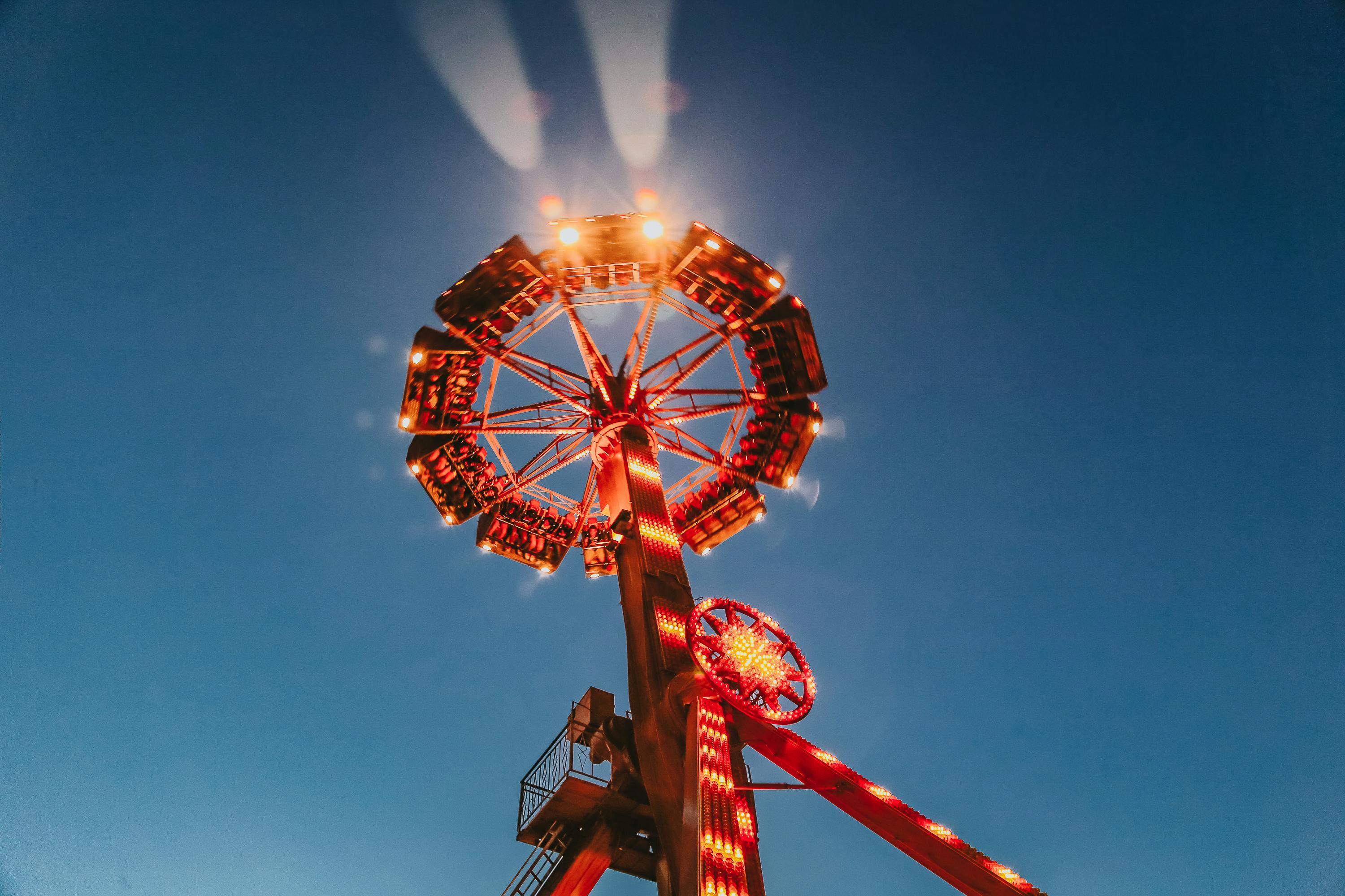 Themed Park Rides · Free Stock Photo